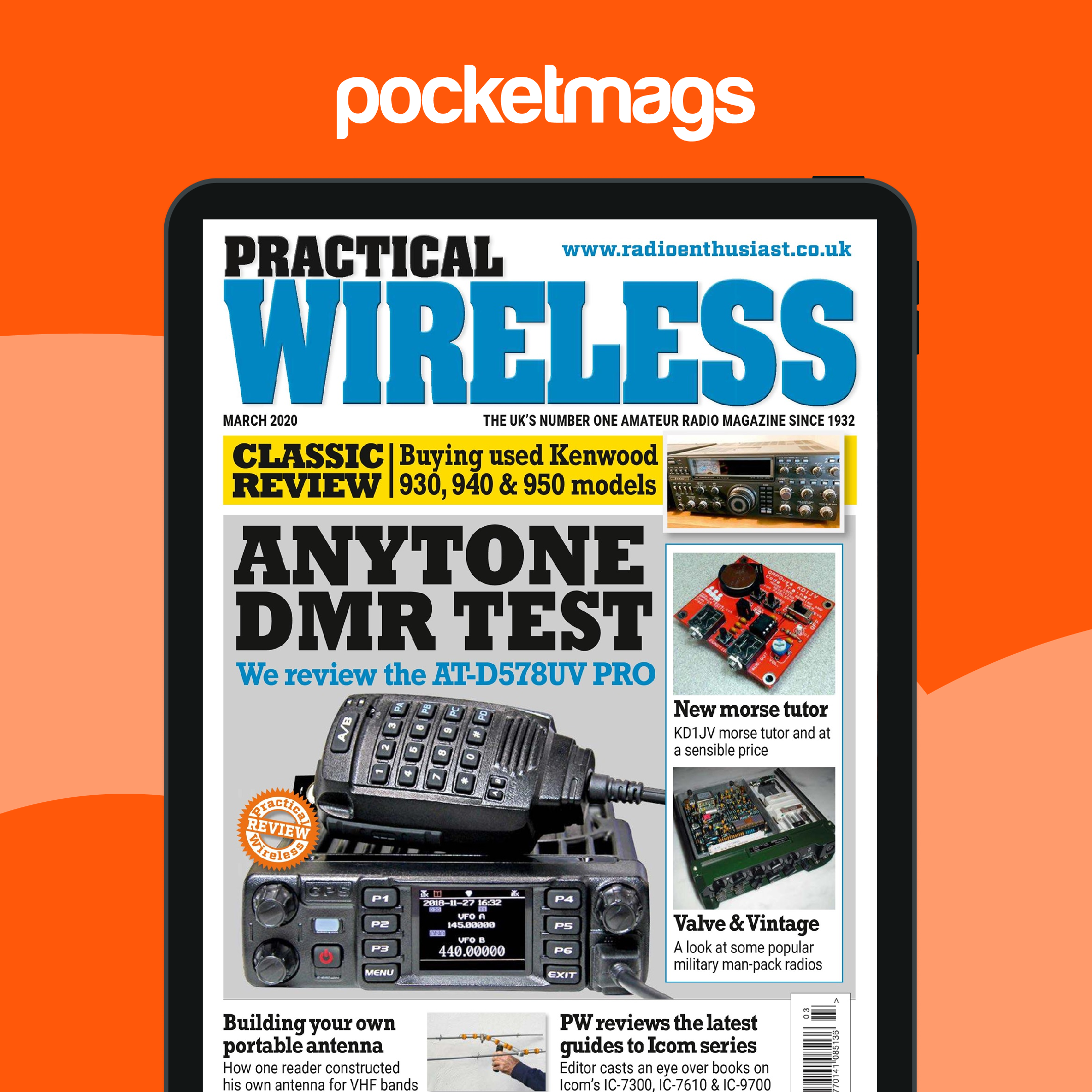 Practical Wireless Magazine - March 2020 Back Issue