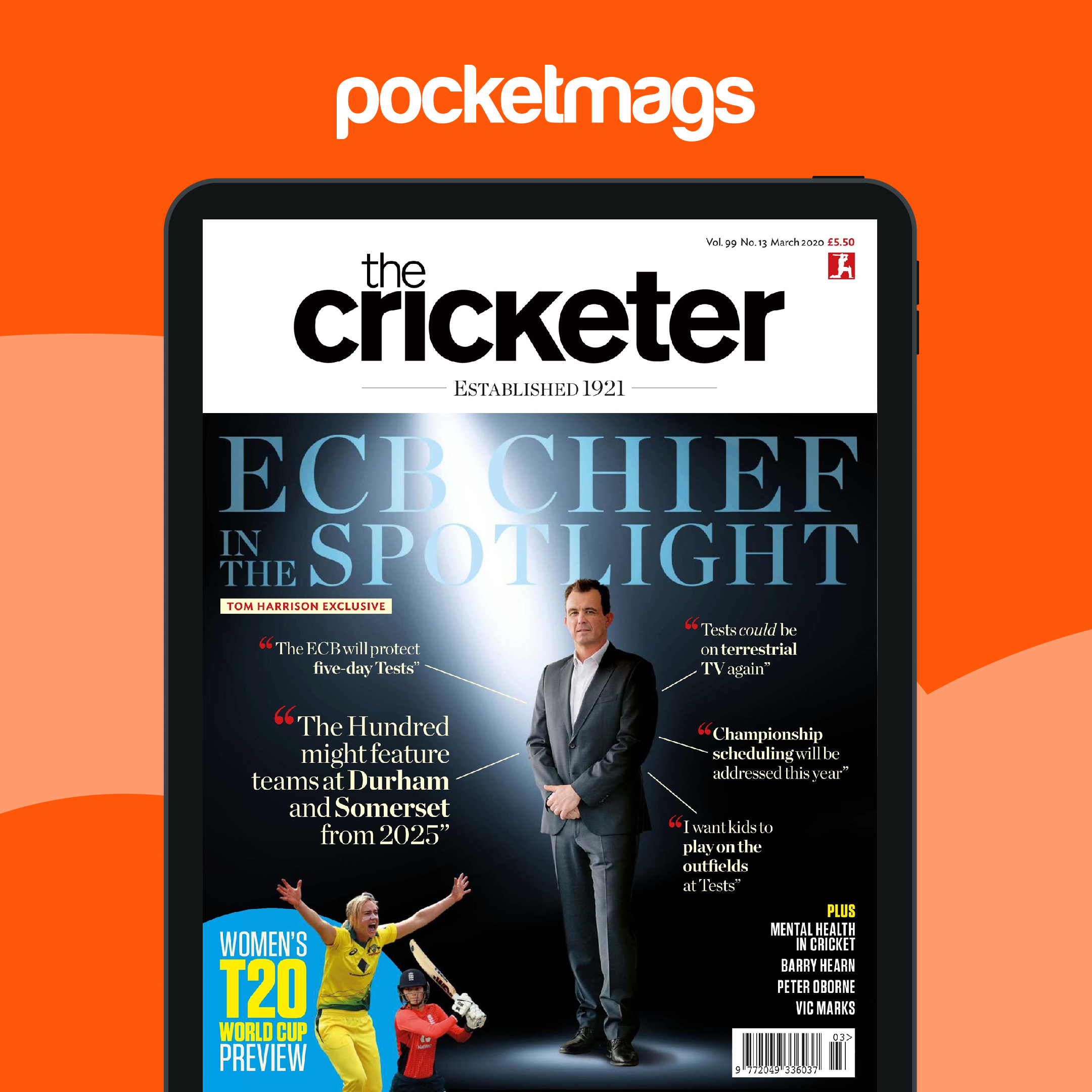 The Cricketer Magazine - March 2020 Edición anterior