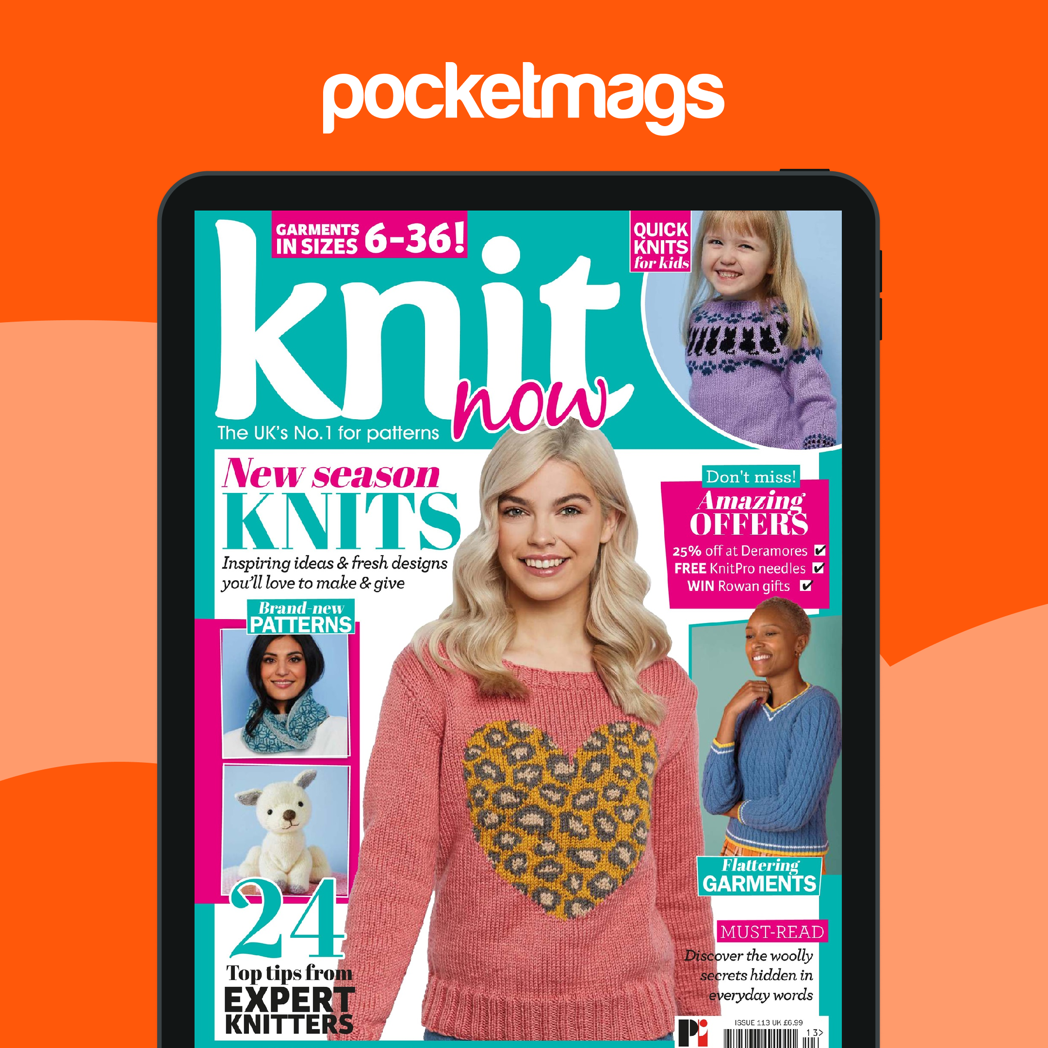 Knit Now Magazine - Knit Now 113 Back Issue