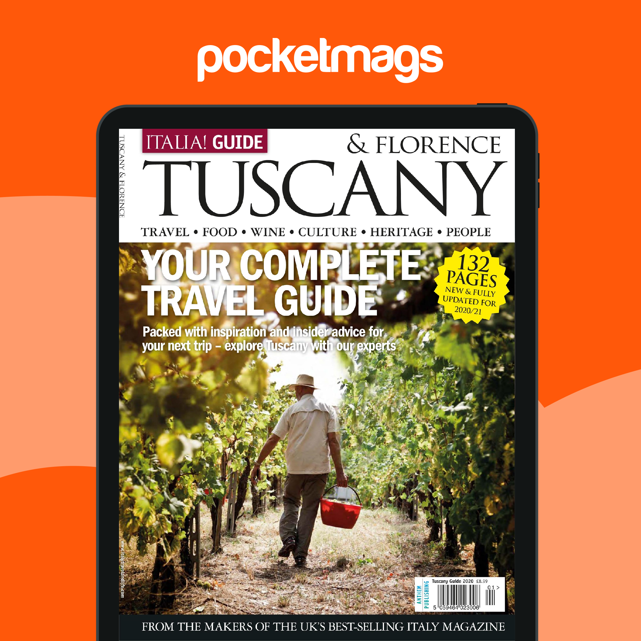 Italia! Guide to Tuscany Magazine Abbonamenti e Tuscany & Florence 2020 ...
