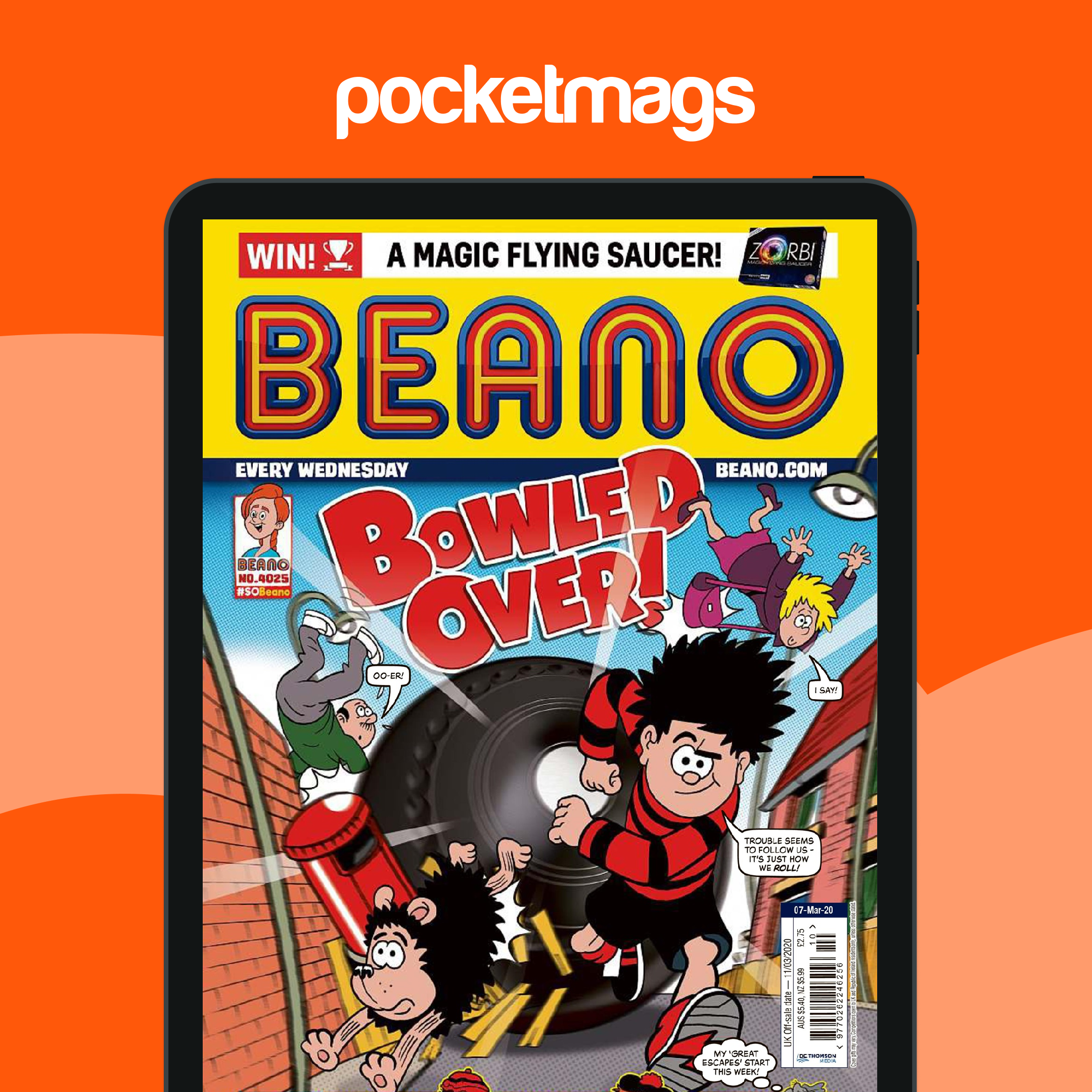 Beano Magazine - 07/03/2020 Edición anterior