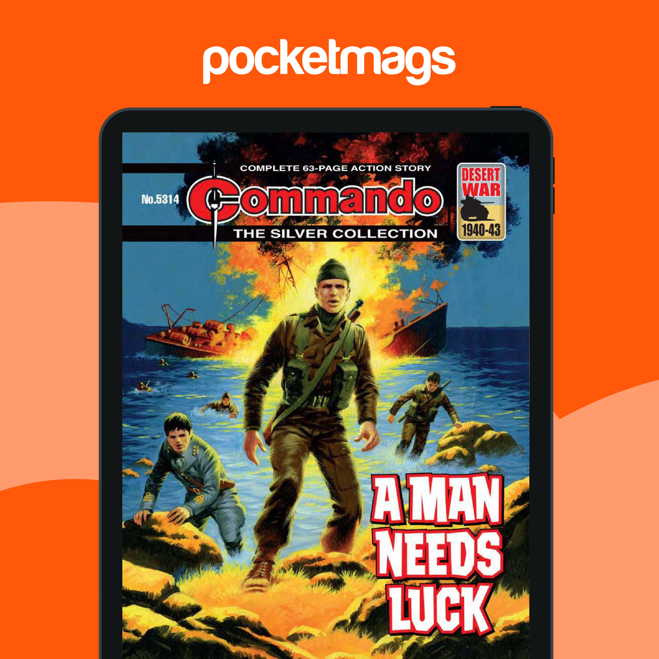 Commando Magazine - 5314 Back Issue