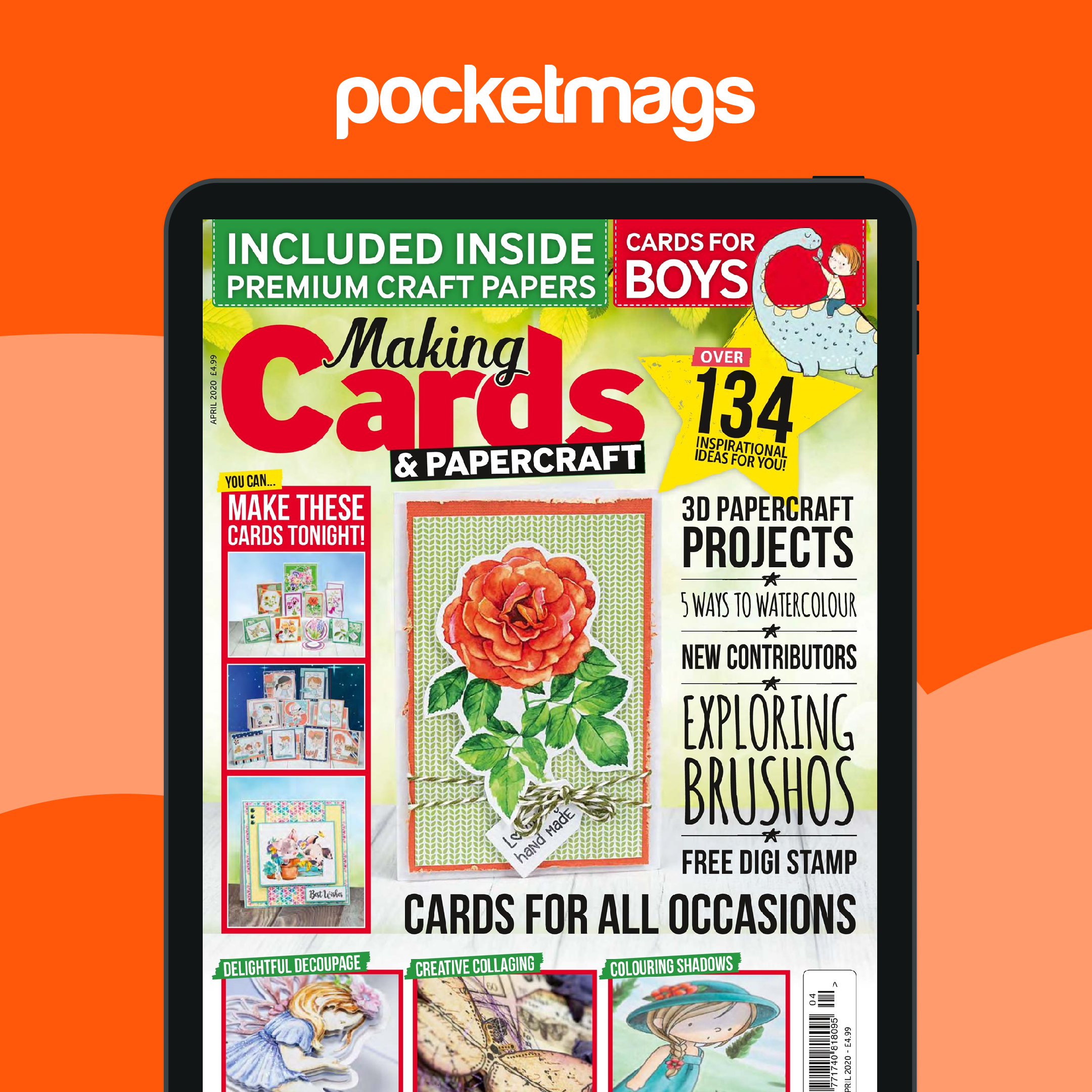 Making Cards & Papercraft Magazine - April 2020 Edición anterior