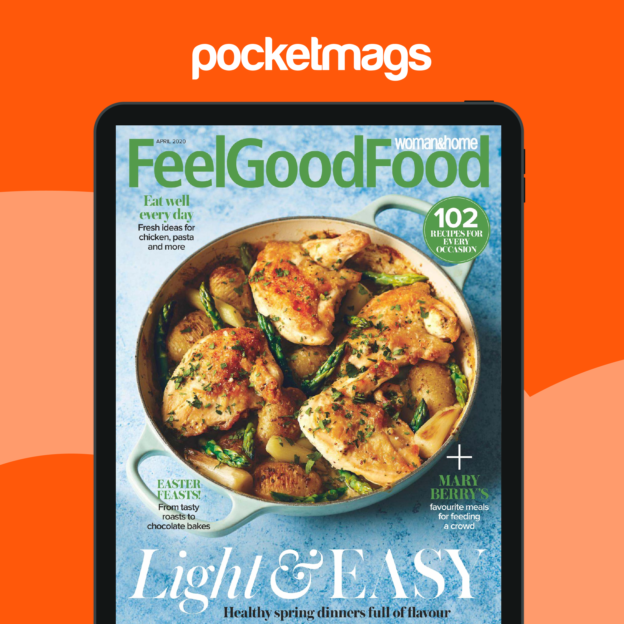 Woman & Home Feel Good Food Magazine Subscriptions and Apr-2020 Issue