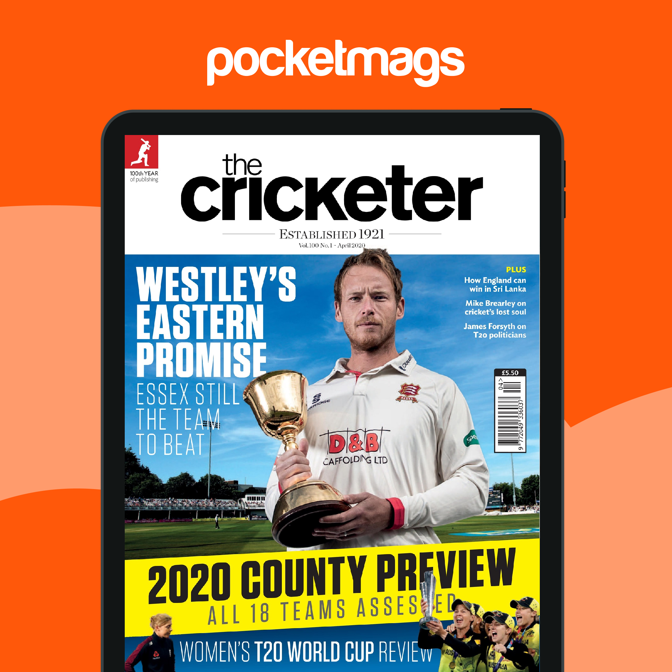 The Cricketer Magazine - April 2020 Edición anterior