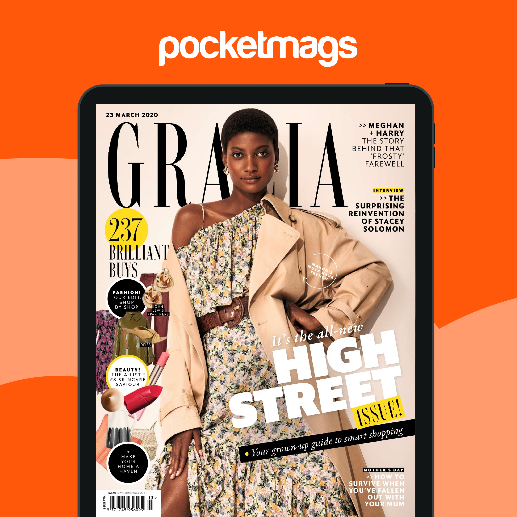 Grazia Magazine - Issue 770 Retour à l'édition précédente