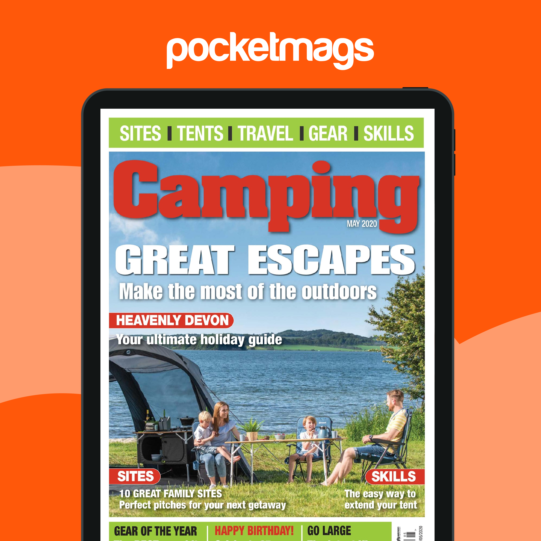 Camping Magazine - Great Escapes! May 2020 Retour à l'édition précédente