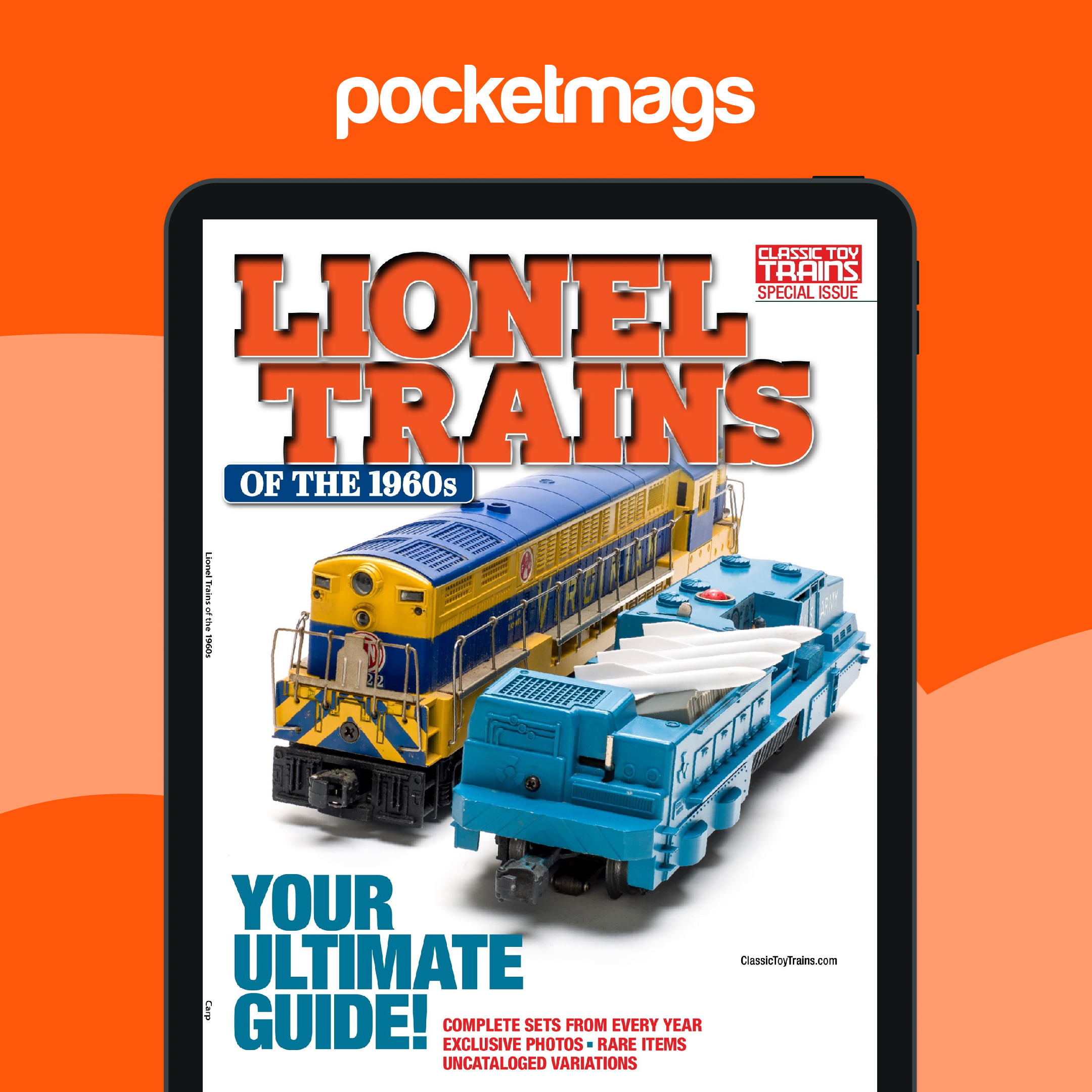 Classic Toy Trains Magazine - Lionel Trains 1960s Special Issue