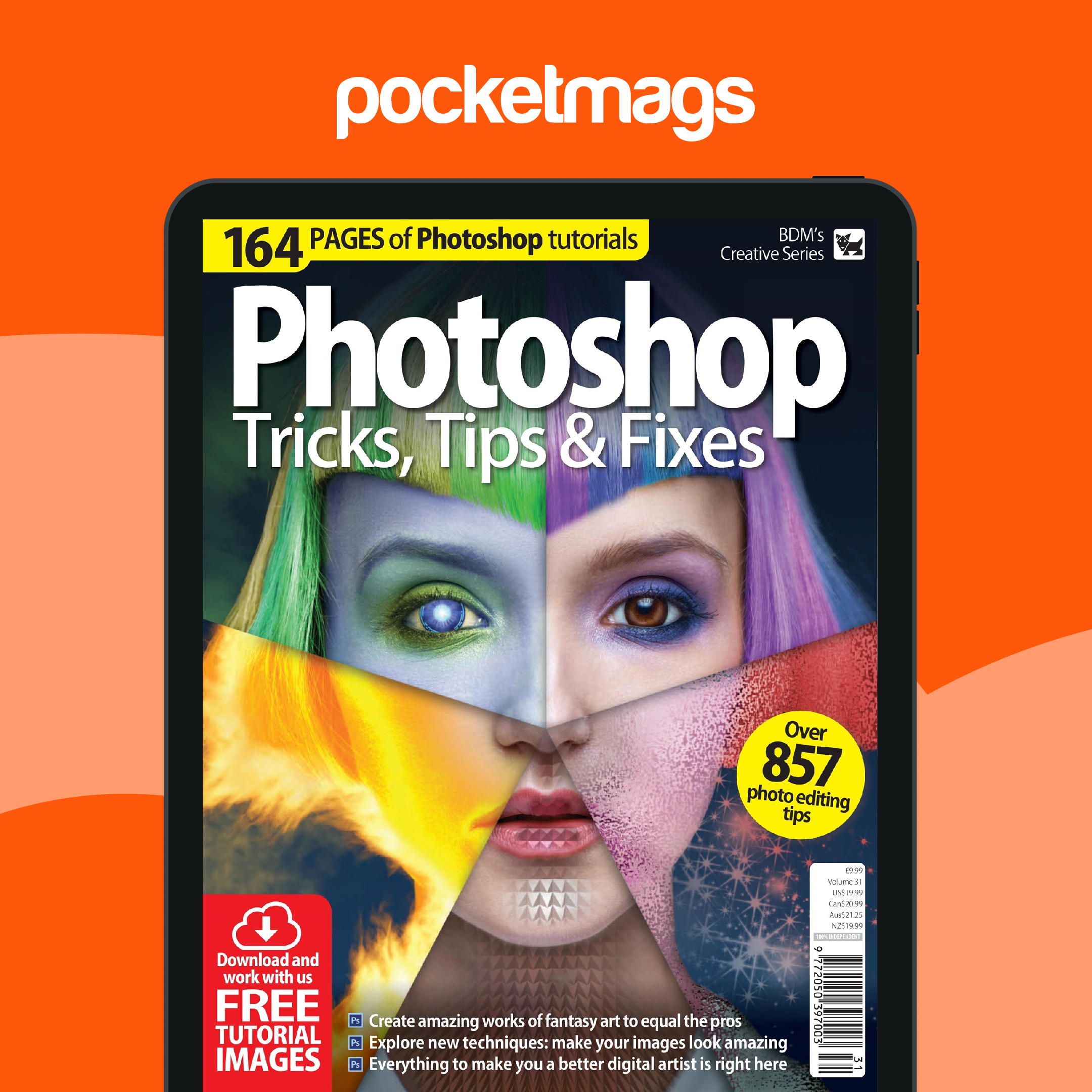 Photoshop User Magazine - Photoshop Tricks, Tips and Fixes Édition spéciale