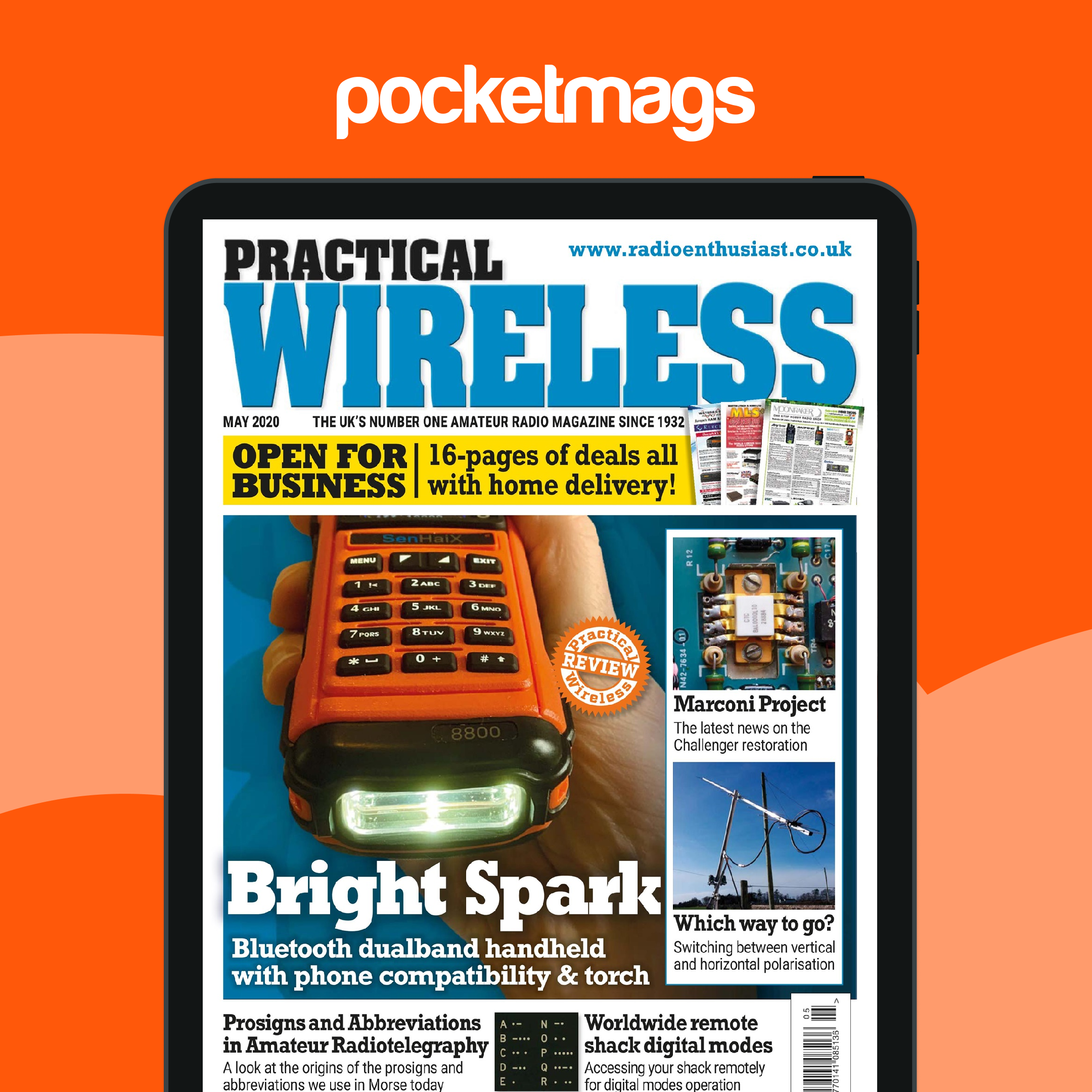 Practical Wireless Magazine - May 2020 Edición anterior