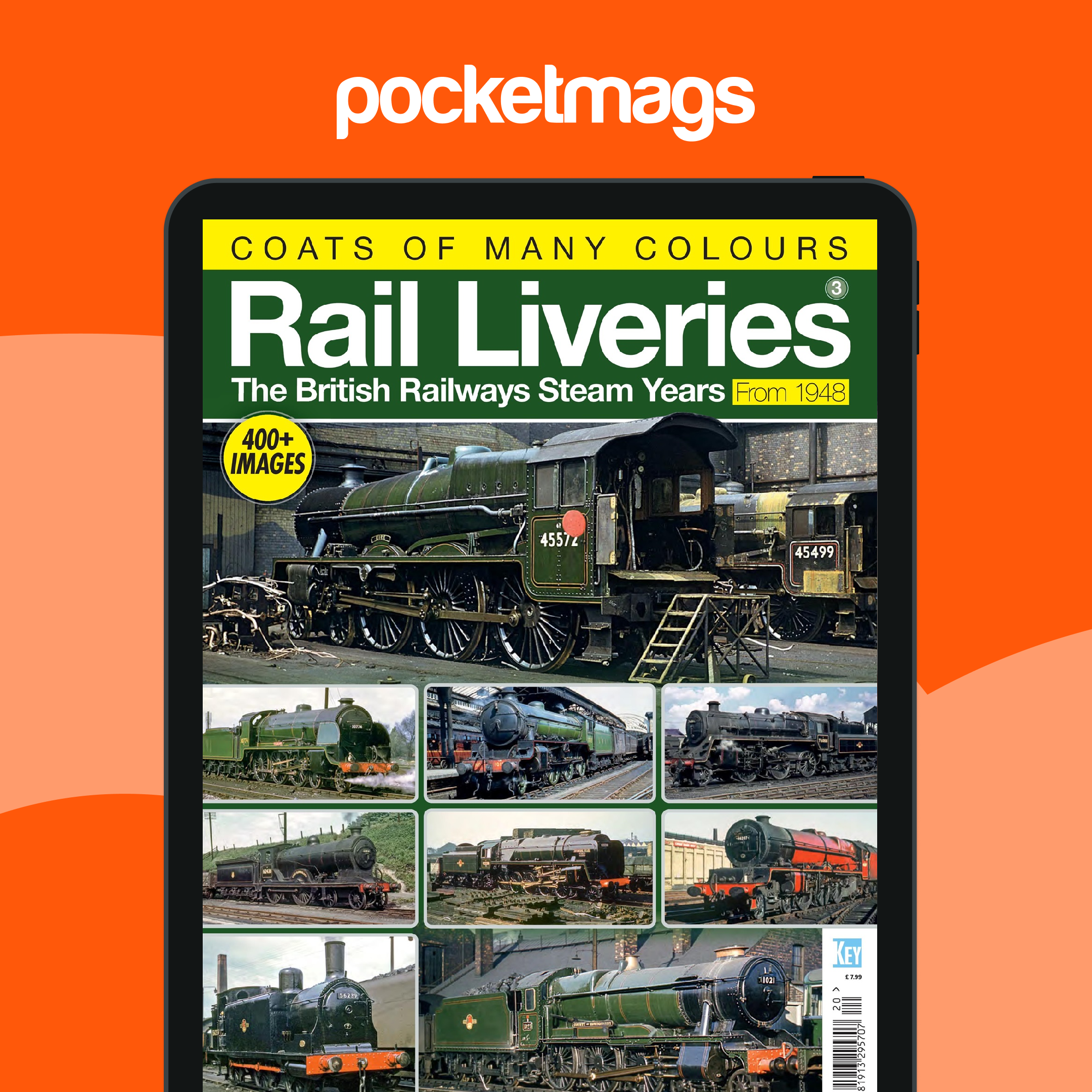 Railways Illustrated Magazine - Rail Liveries Volume 3 Édition spéciale