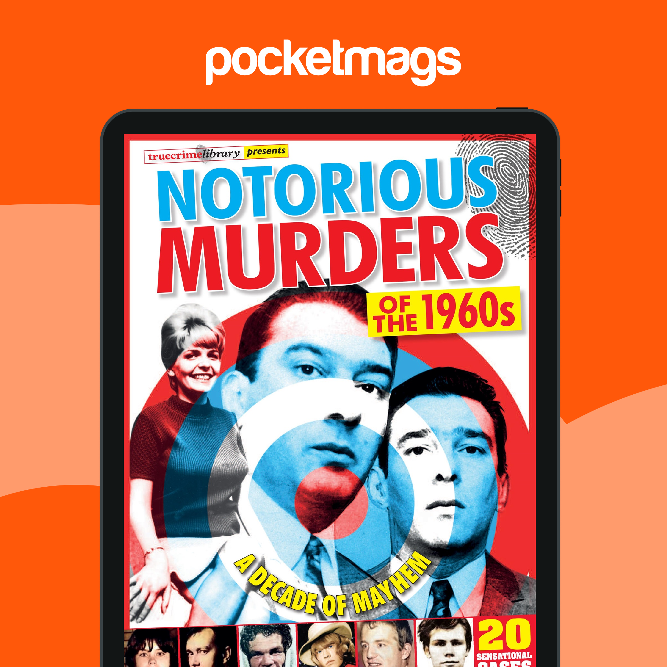 Murder Most Foul Magazine - Notorious Murders Of The 1960s Edición especial