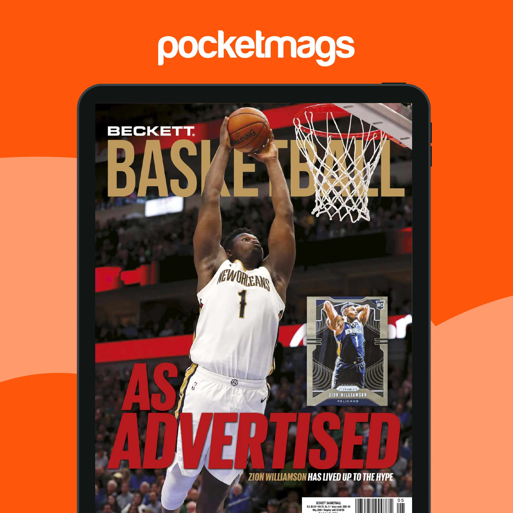 Beckett Basketball Magazine - May 2020 Edición anterior