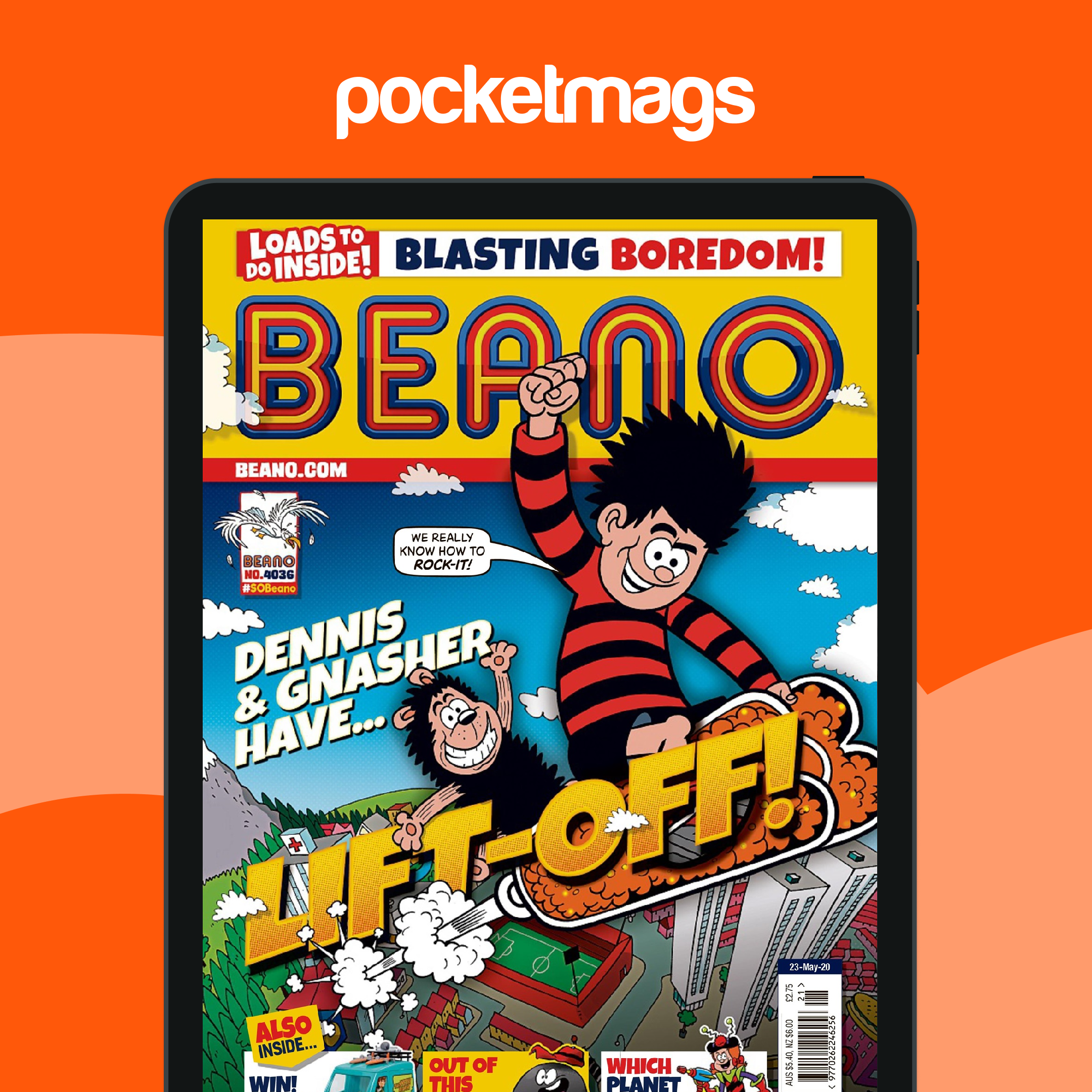 Beano Magazine - 23/05/2020 Back Issue