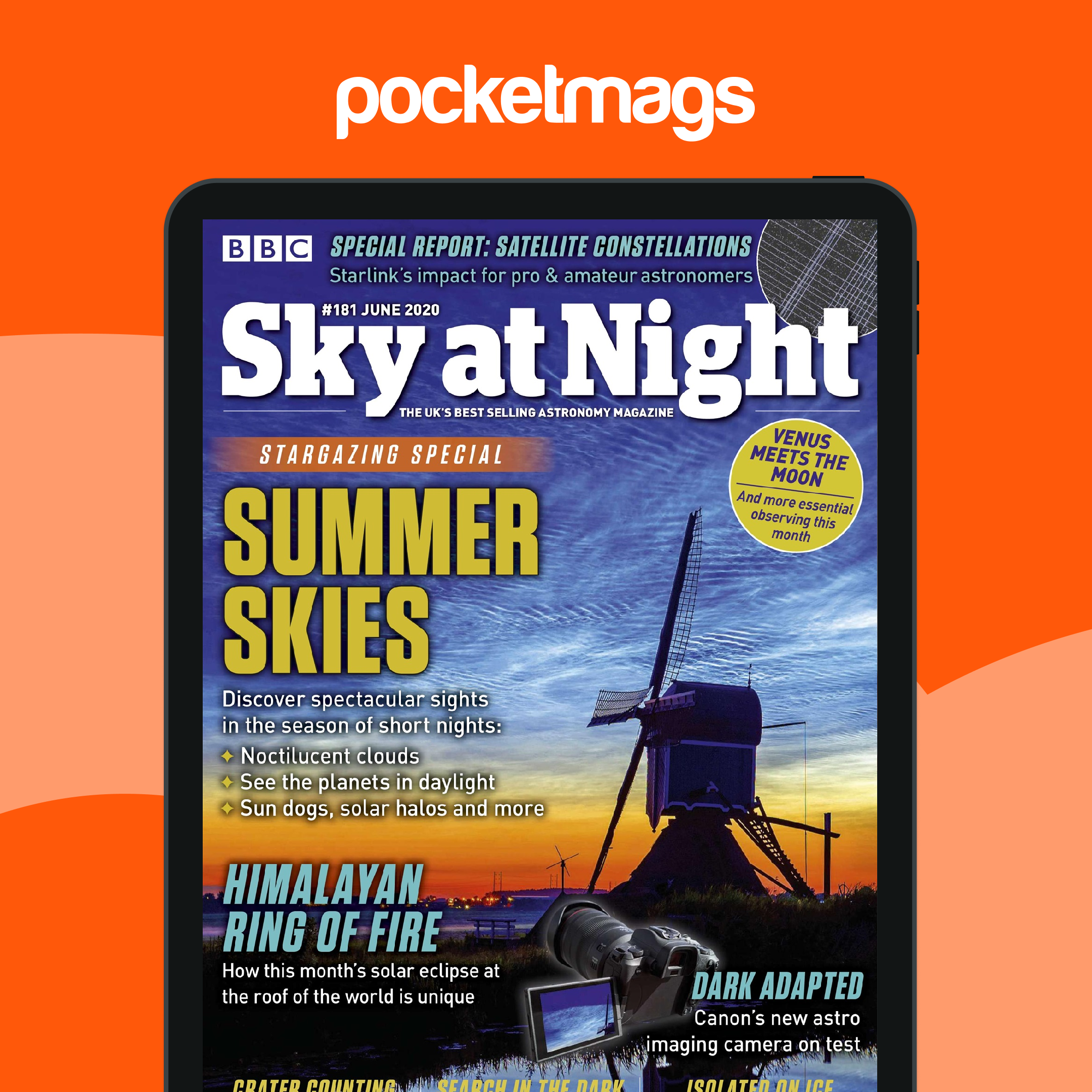 BBC Sky at Night Magazine - June 2020 Back Issue