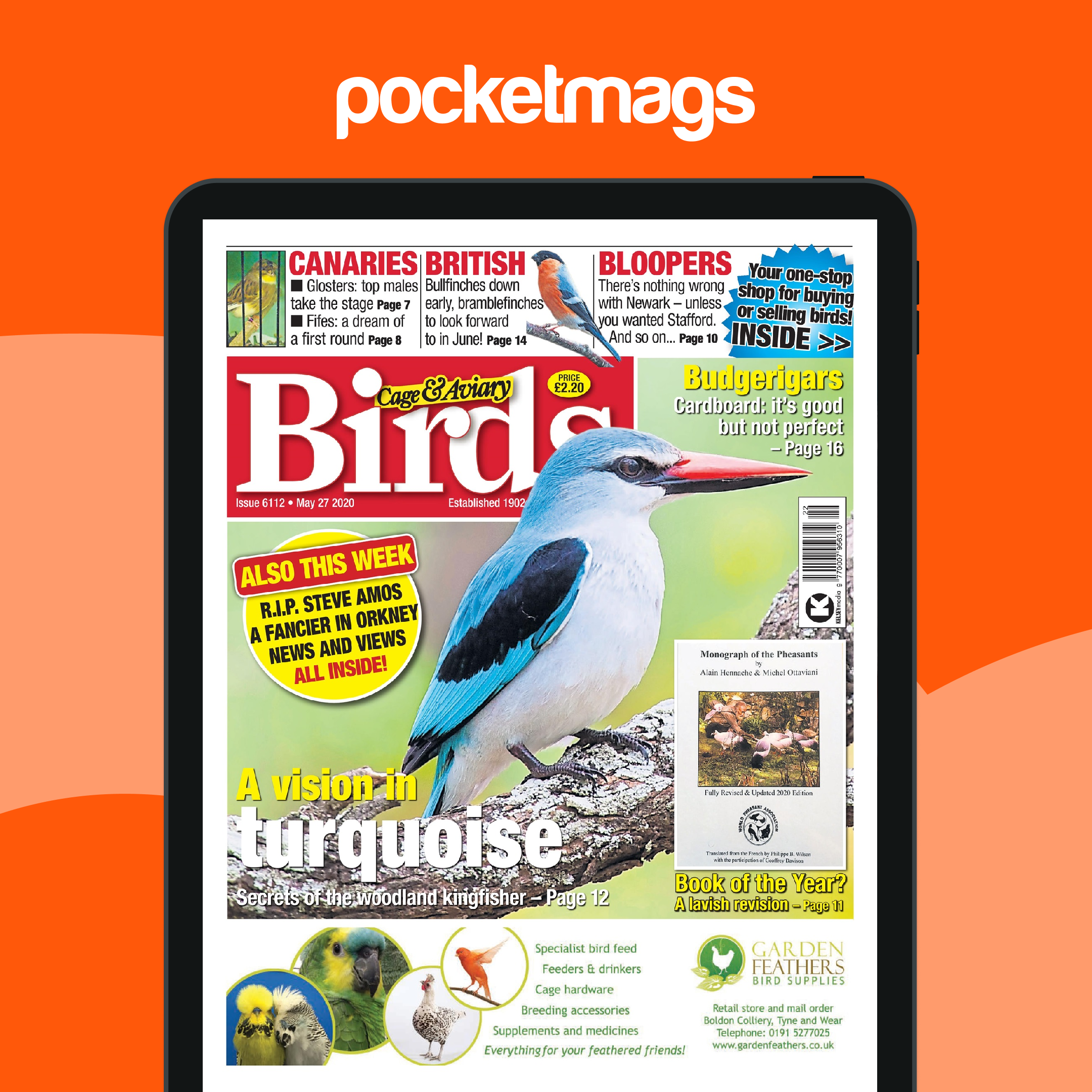 Cage & Aviary Birds Magazine - 27/05/2020 Retour à l'édition précédente
