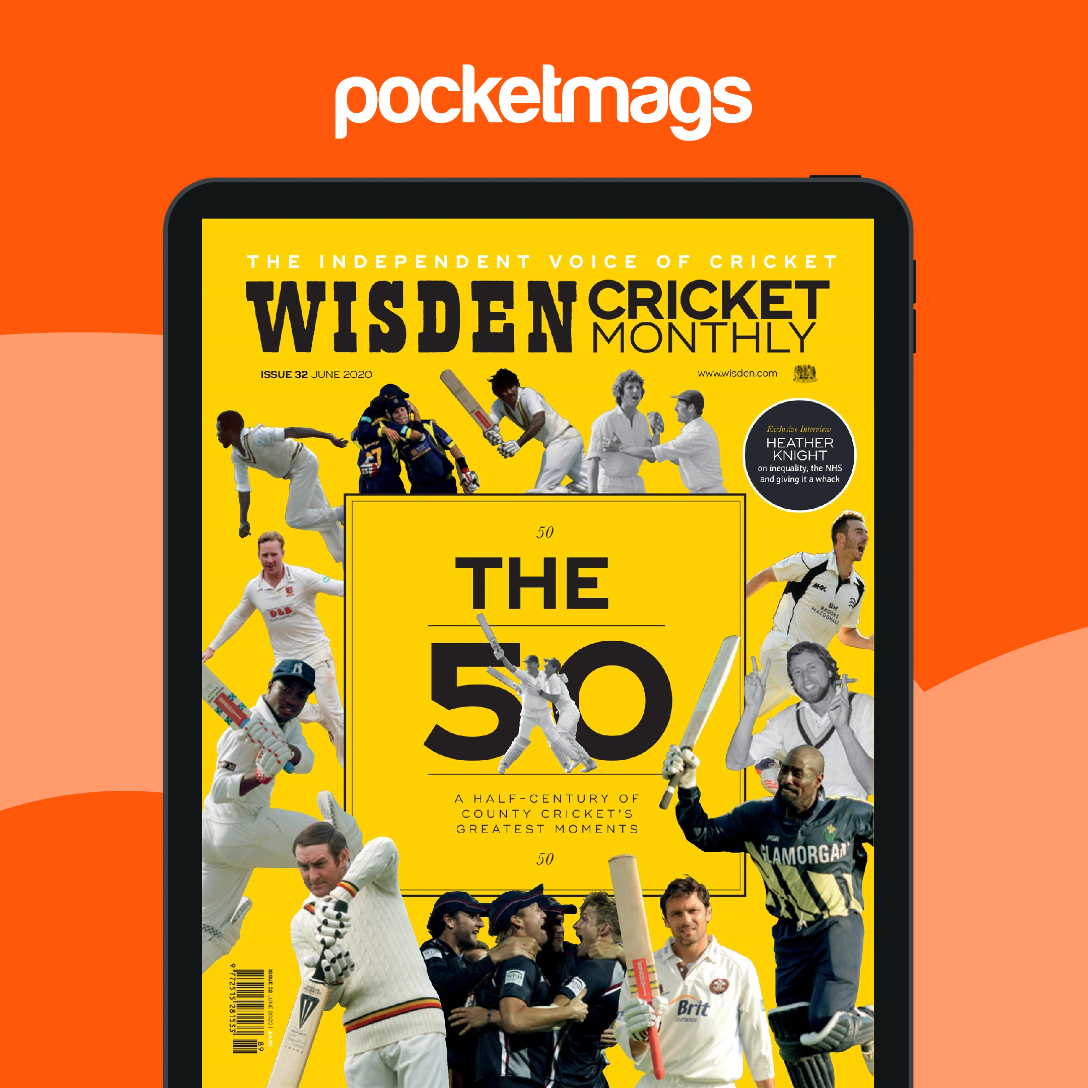 Wisden Cricket Monthly Magazine - June 2020 Back Issue