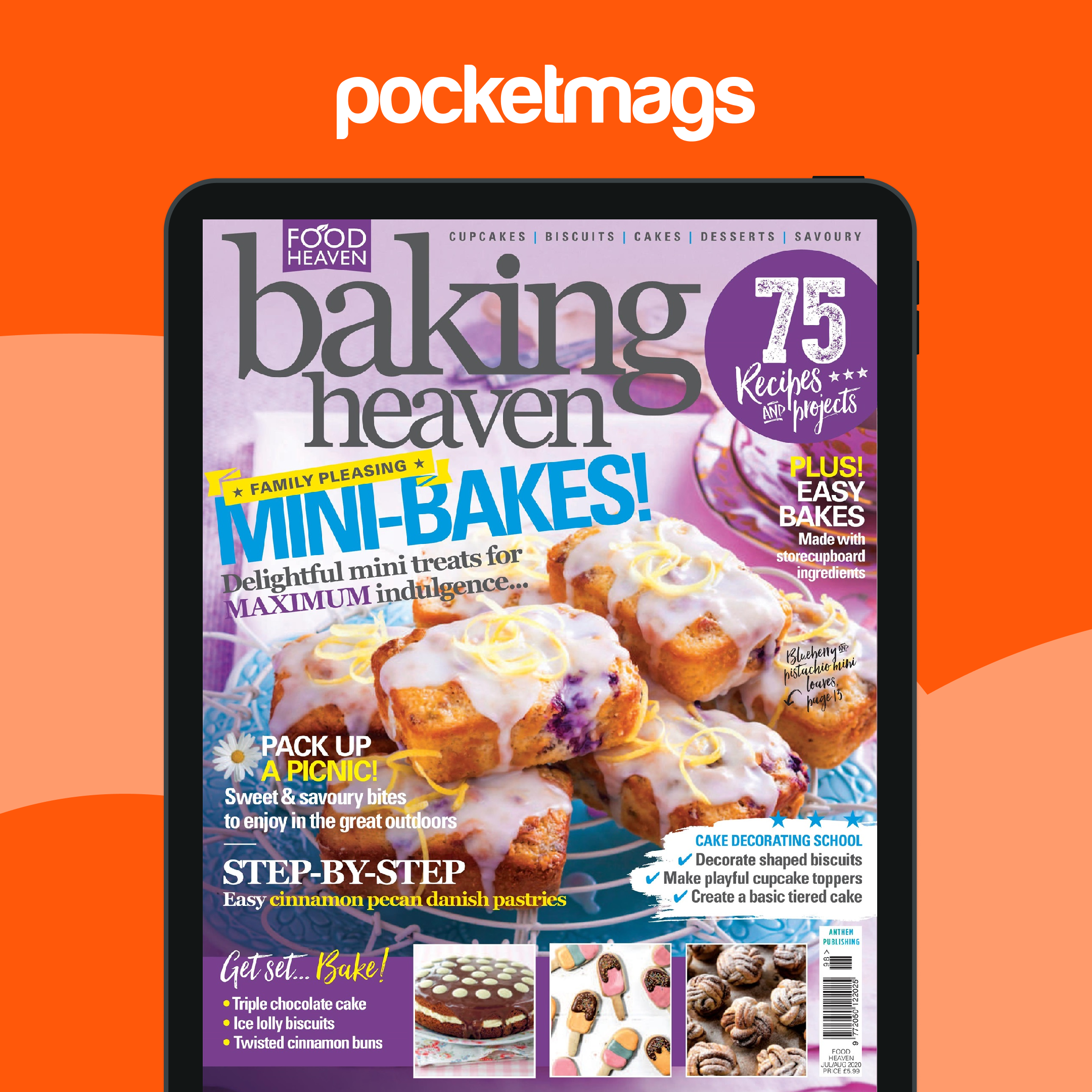 Bake & Decorate Magazine - August 2020 mini bakes special Back Issue