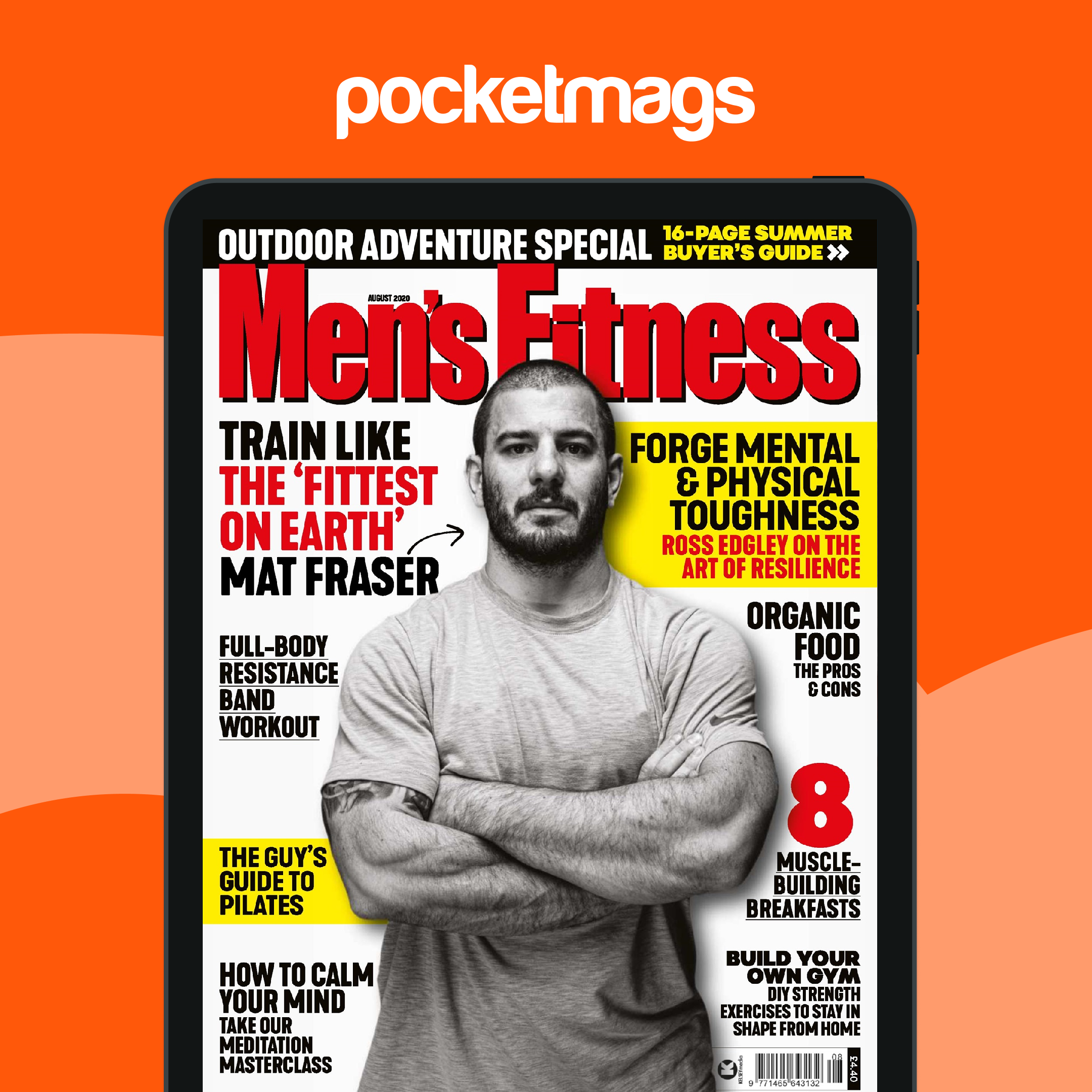 Men's Fitness Magazine - August 2020 Back Issue