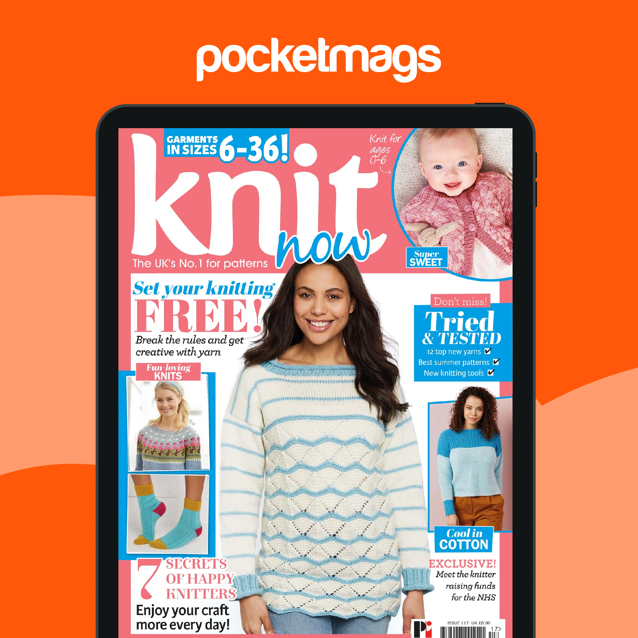 Knit Now Magazine - Knit Now 117 Back Issue