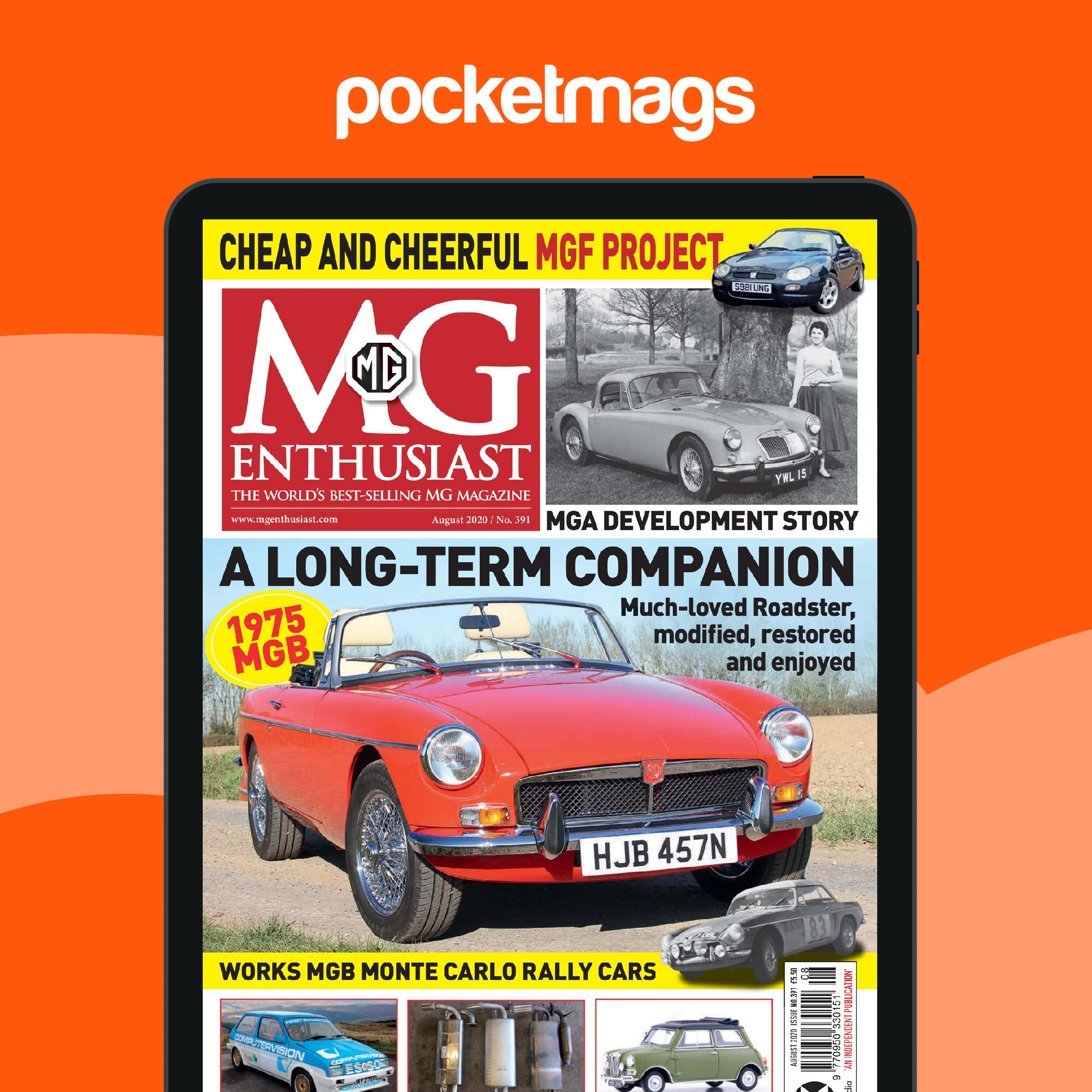 MG Enthusiast Magazine - August 2020 Back Issue