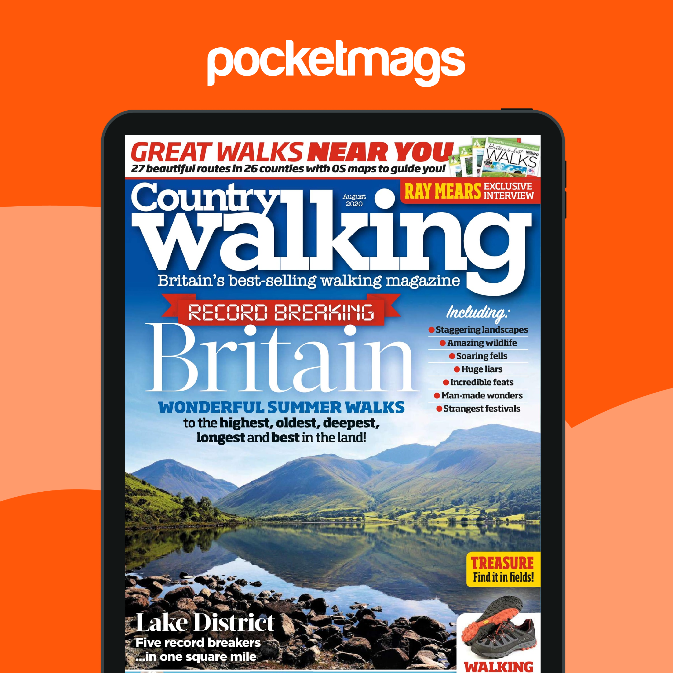 Country Walking Magazine - August 2020 Back Issue