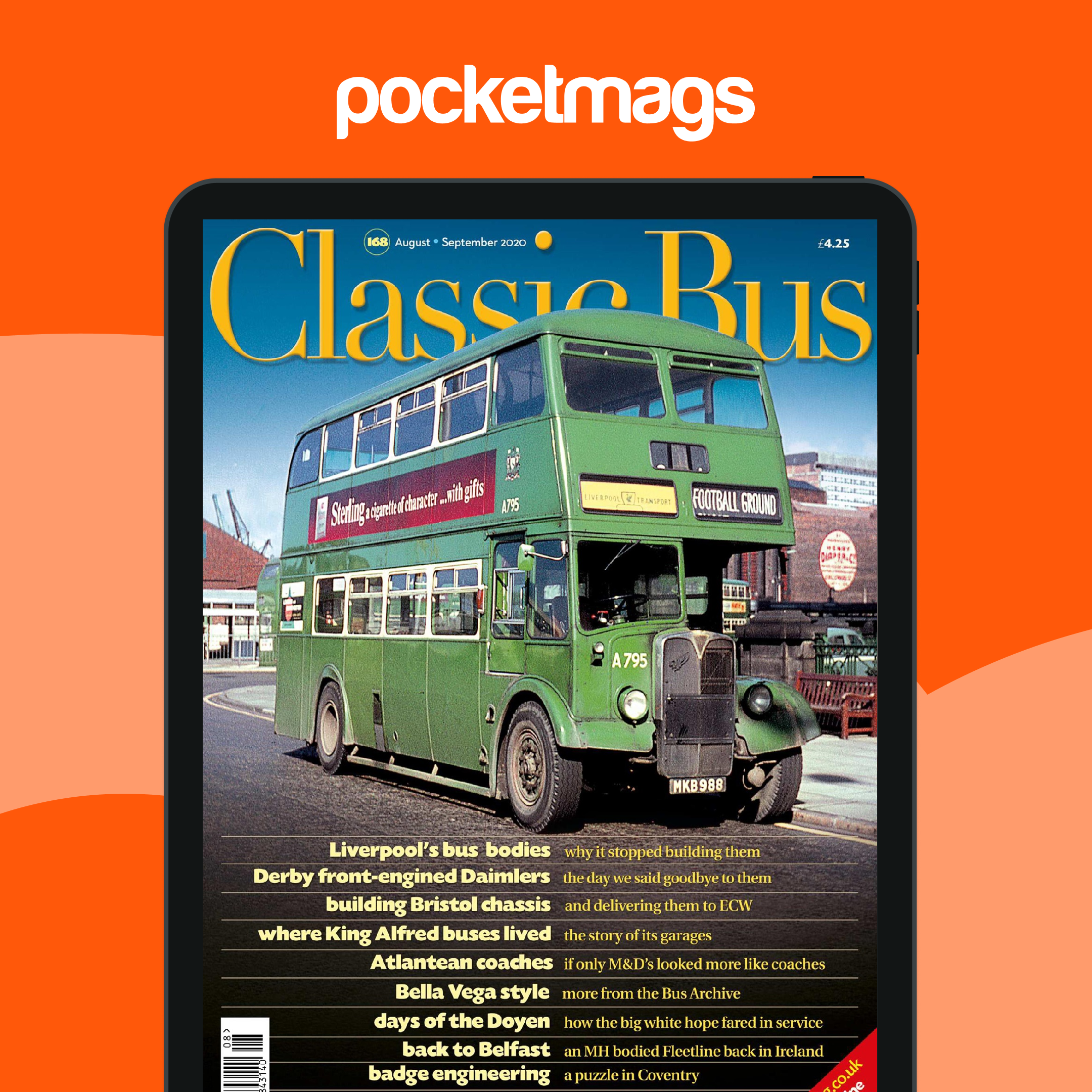 Classic Bus Magazine - Aug/Sep 2020 (168) Back Issue