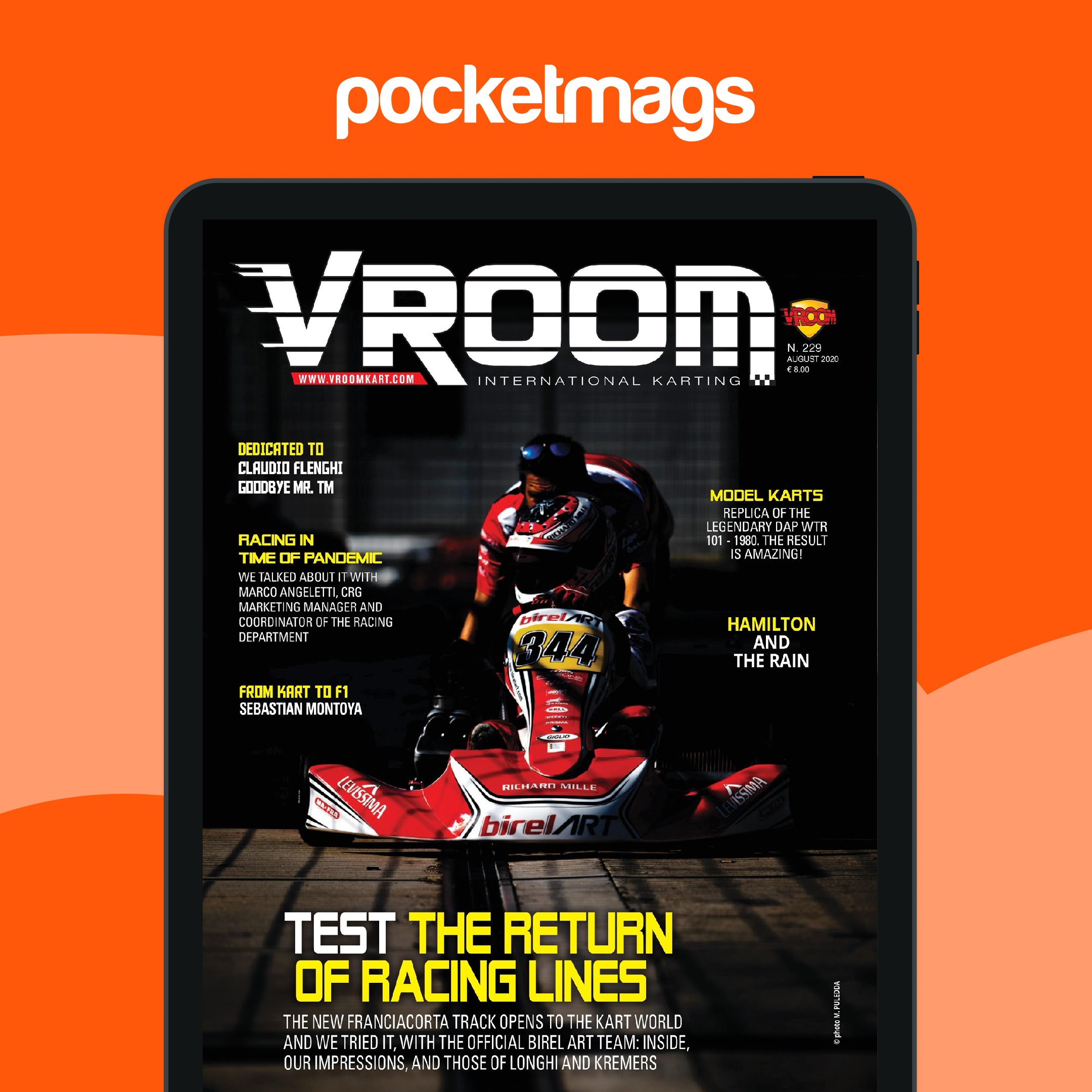Vroom International Magazine - n. 229 August 2020 Back Issue