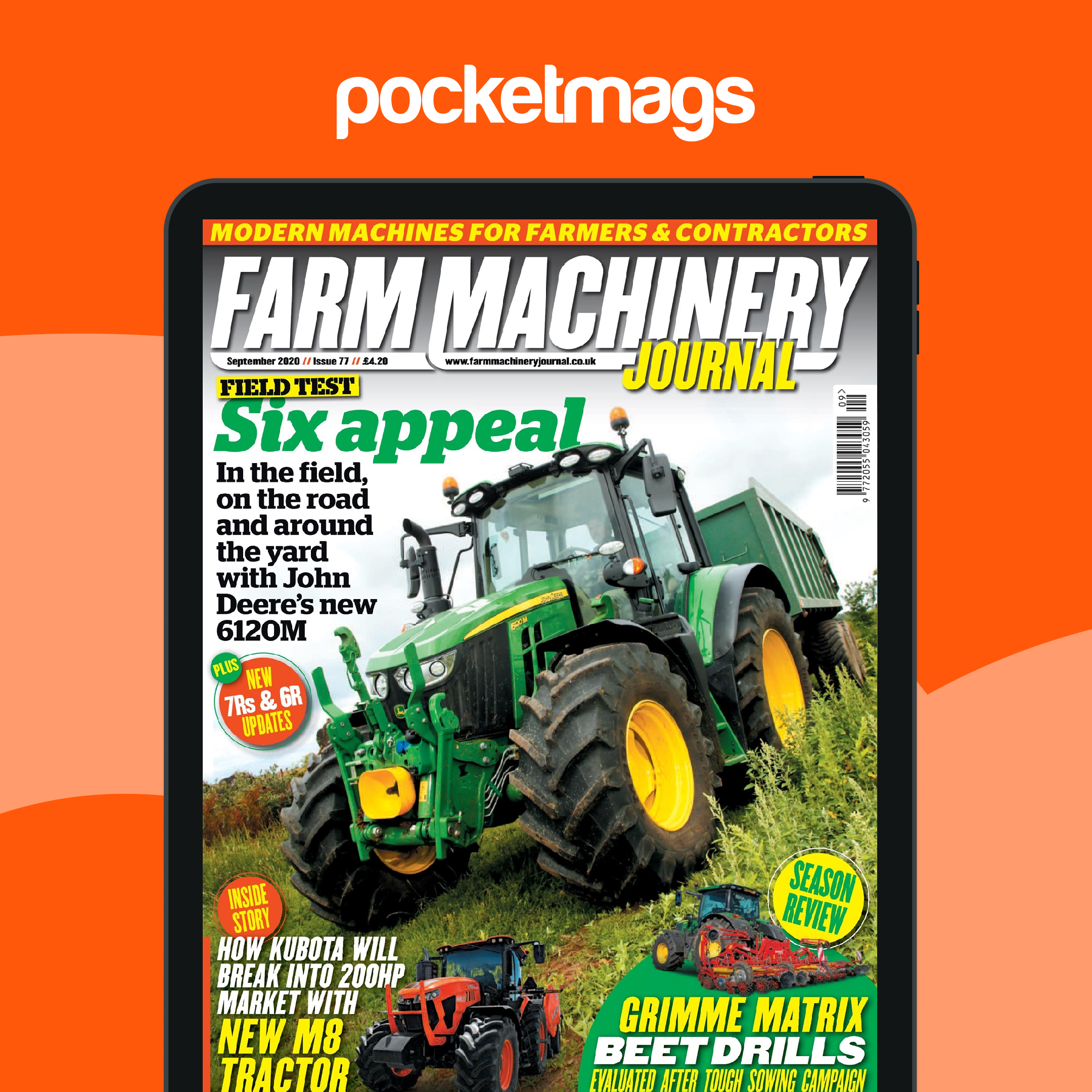 Farm Machinery Journal Magazine - September 2020 Back Issue