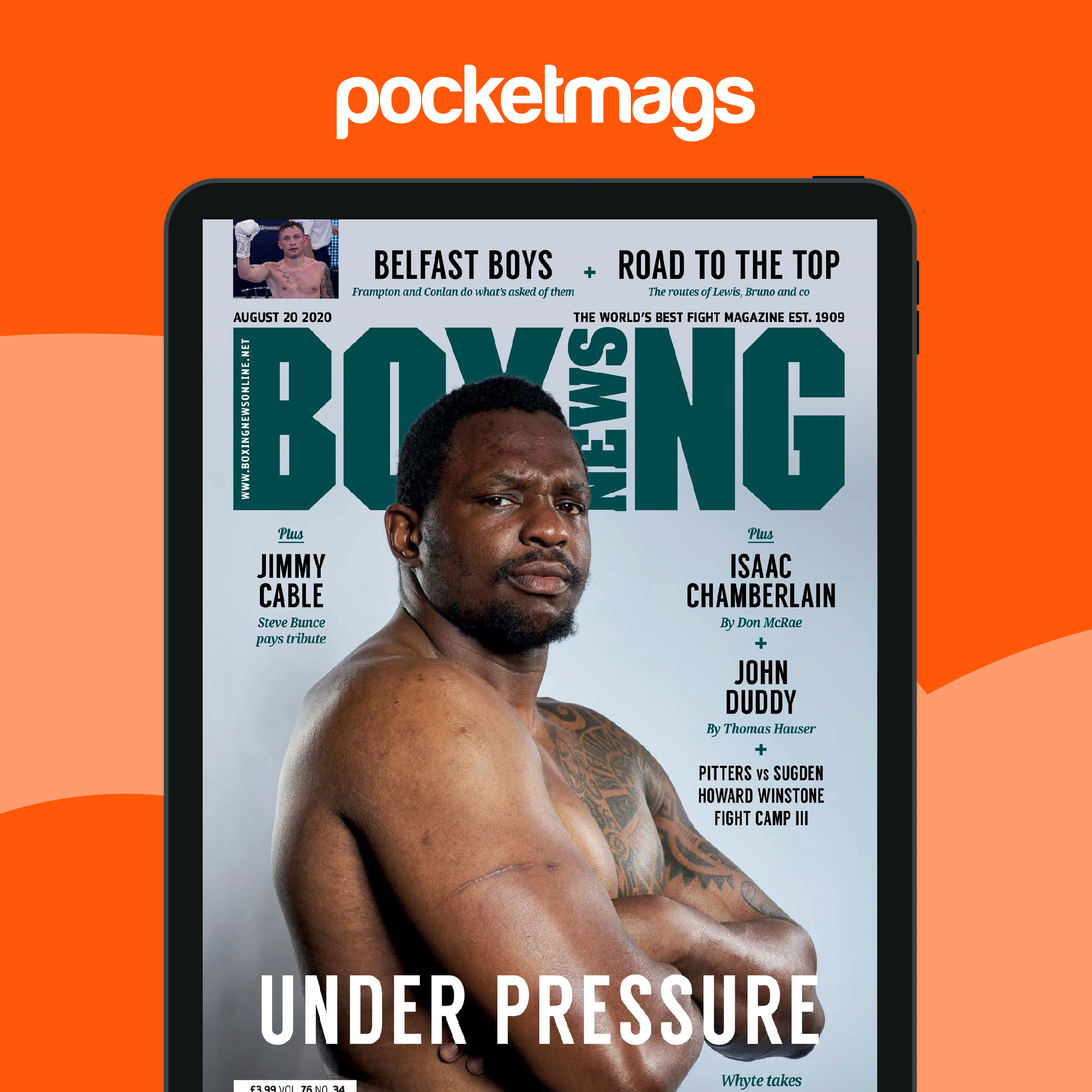 Boxing News Magazine - 20-Aug 2020 Retour à l'édition précédente