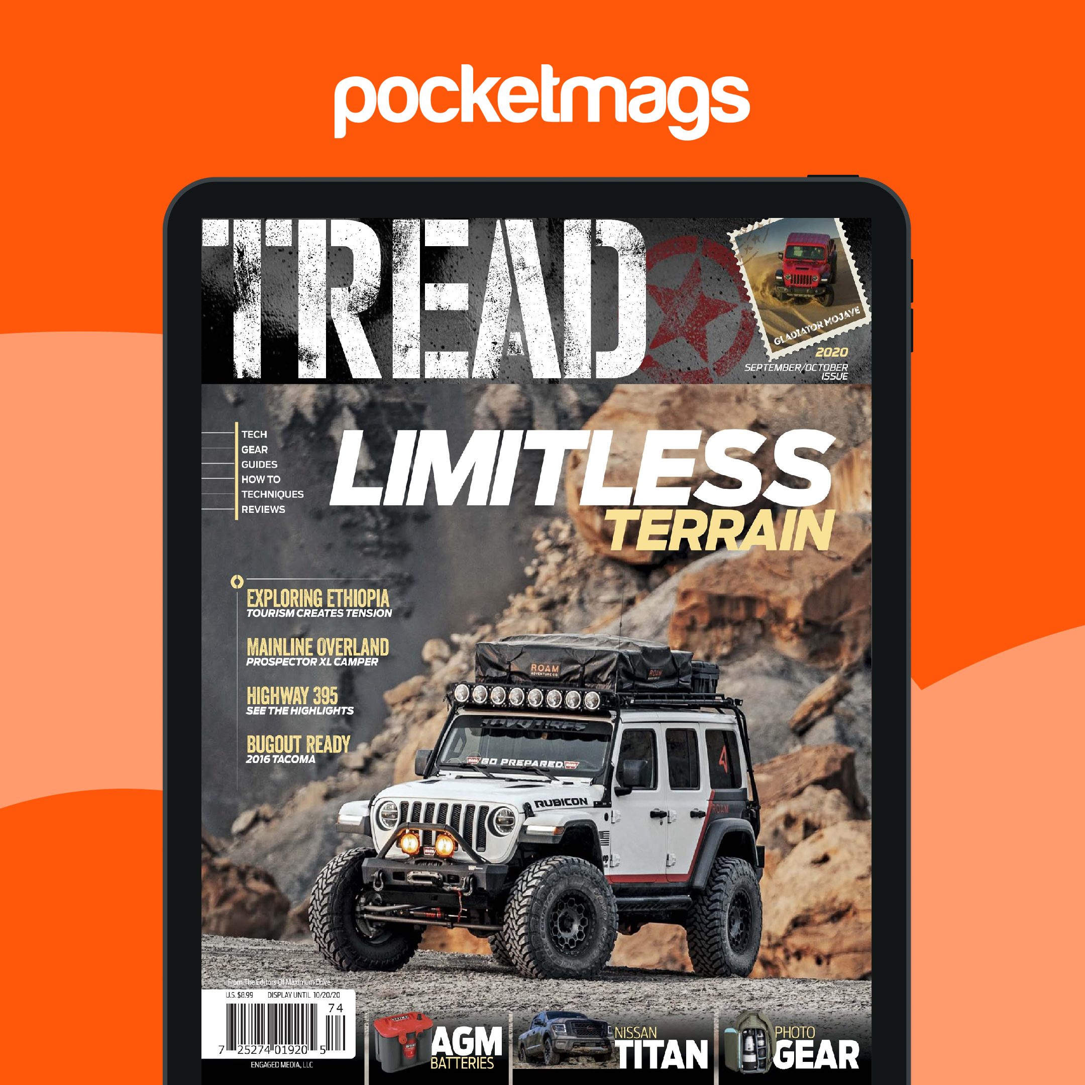 Tread Magazine - Tread Sep/Oct 2020 Back Issue