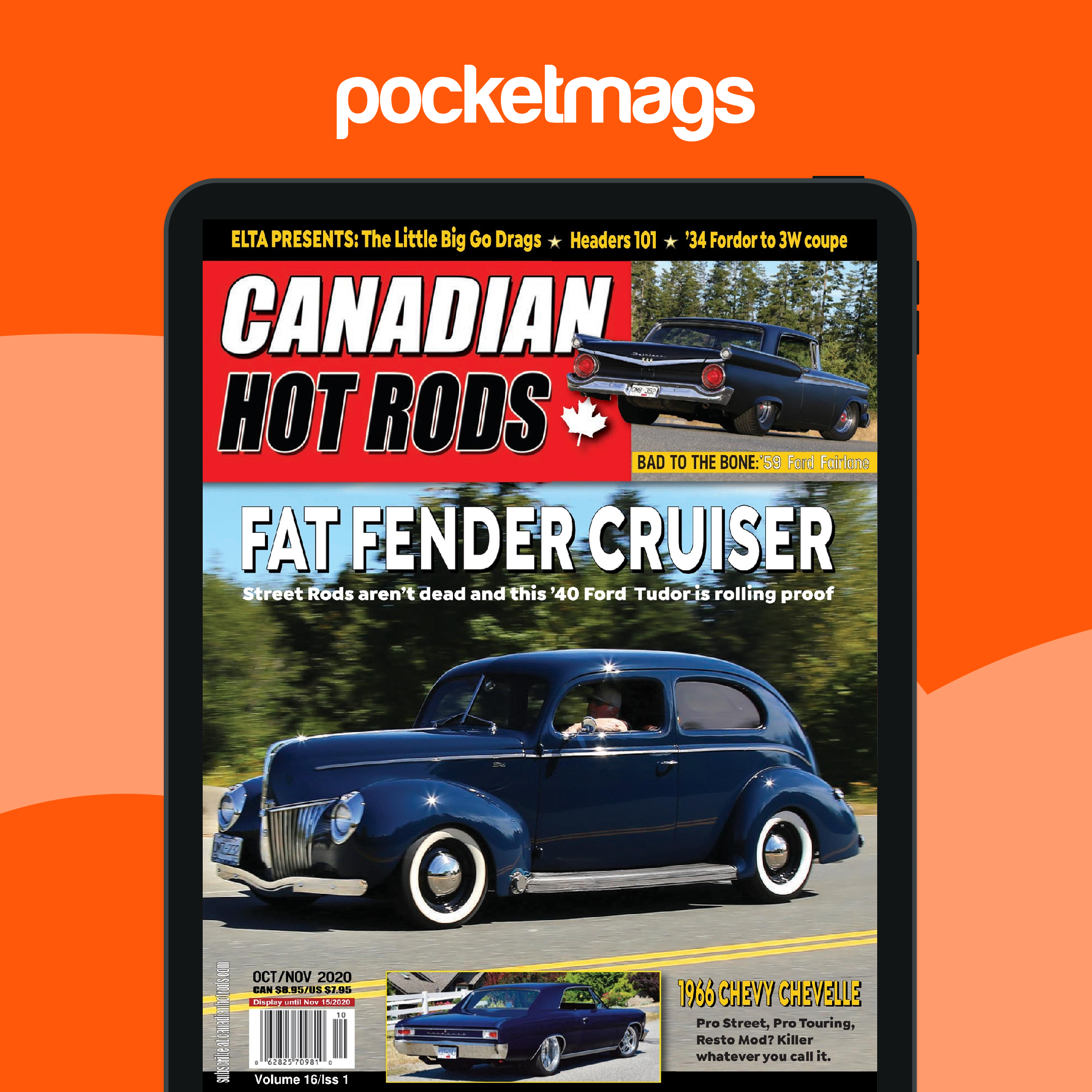 Canadian Hot Rods Magazine - Oct/Nov 2020 Back Issue