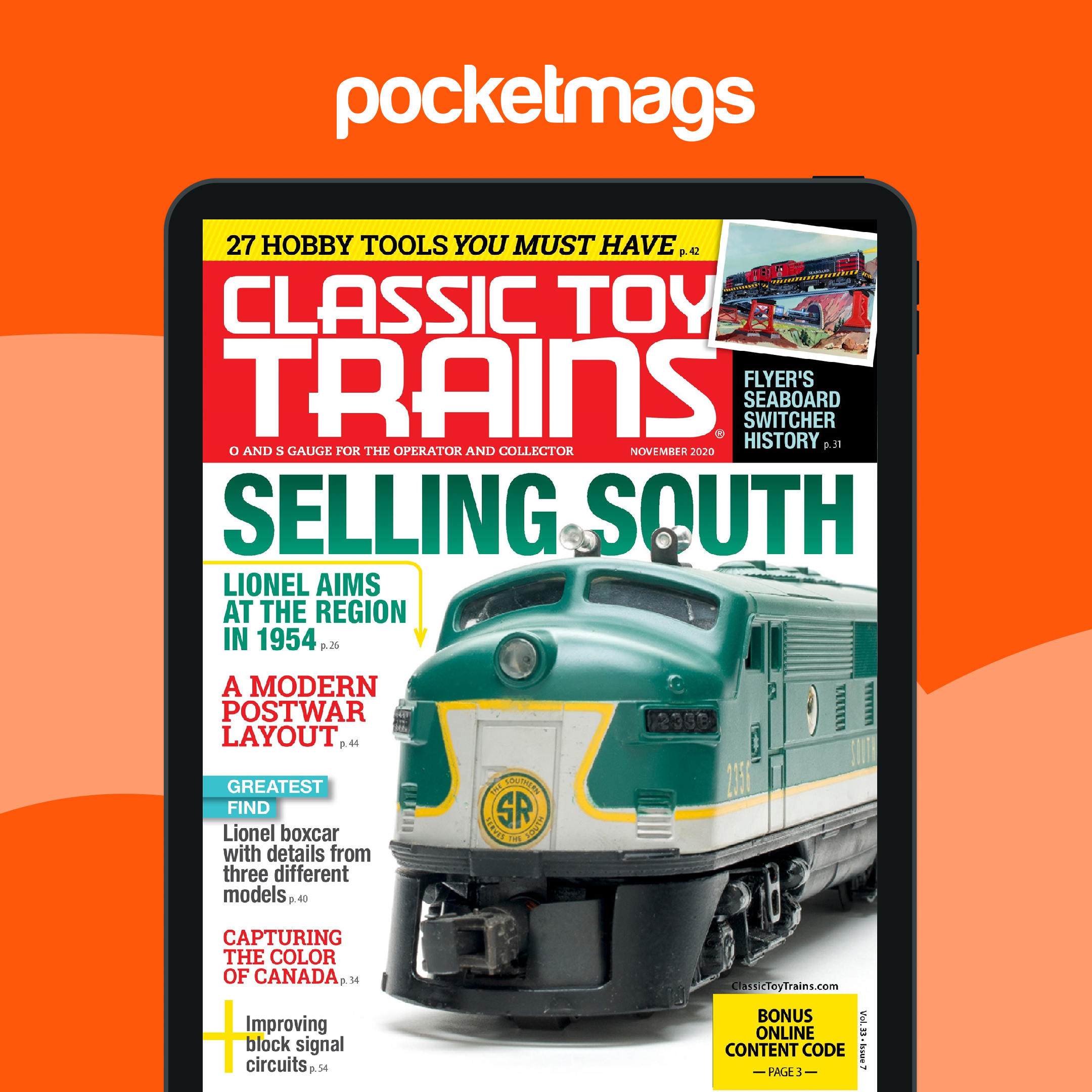 Classic Toy Trains Magazine - November 2020 Retour à l'édition précédente