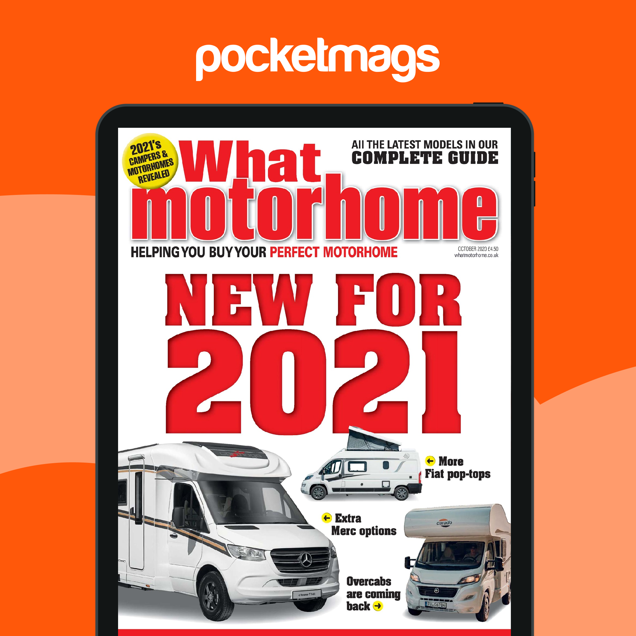 What Motorhome magazine - October 2020 - New for 2021 Back Issue
