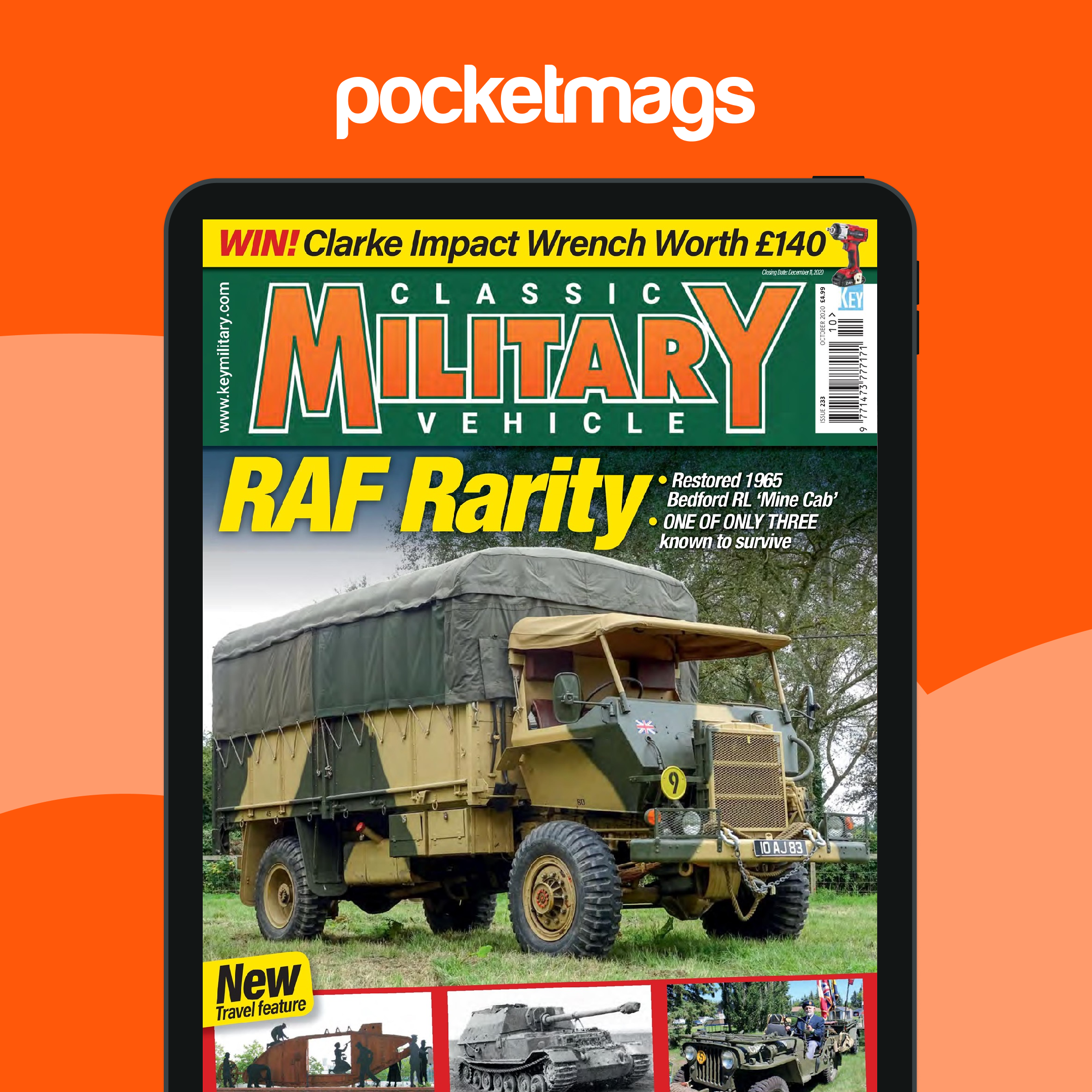 Classic Military Vehicle Magazine - October 2020 Back Issue