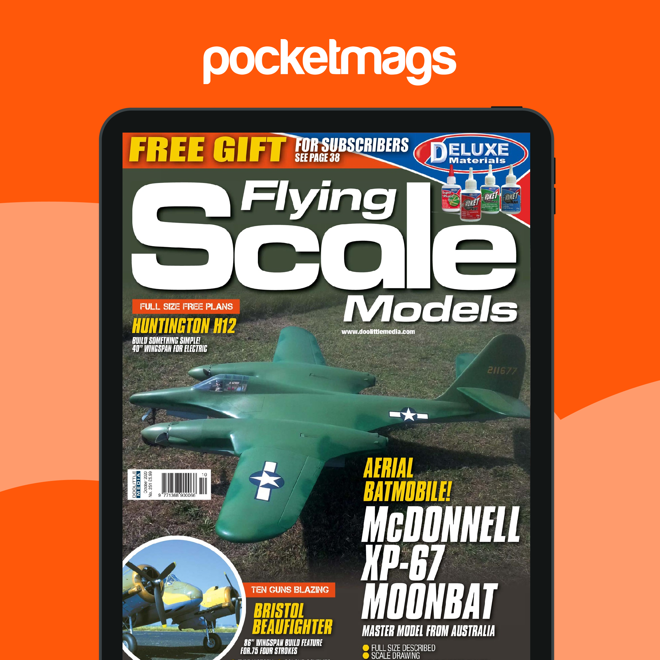 Flying Scale Models Magazine - Oct 20 Edición anterior