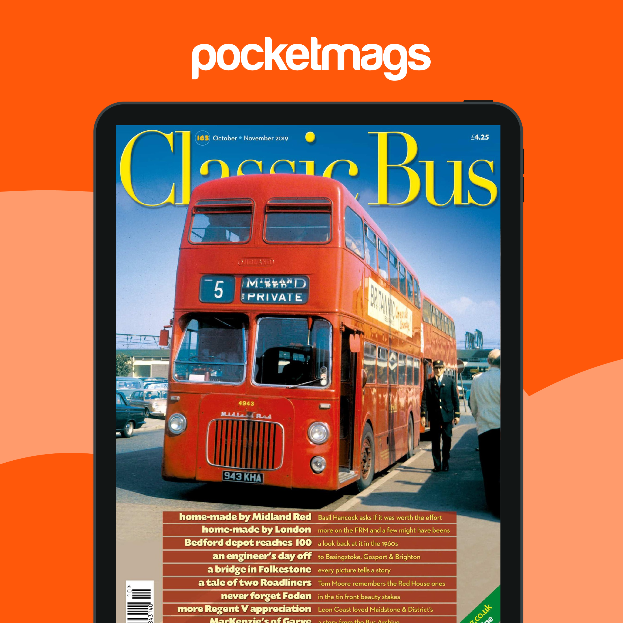 Classic Bus Magazine - Oct/Nov 2019 (163) Back Issue