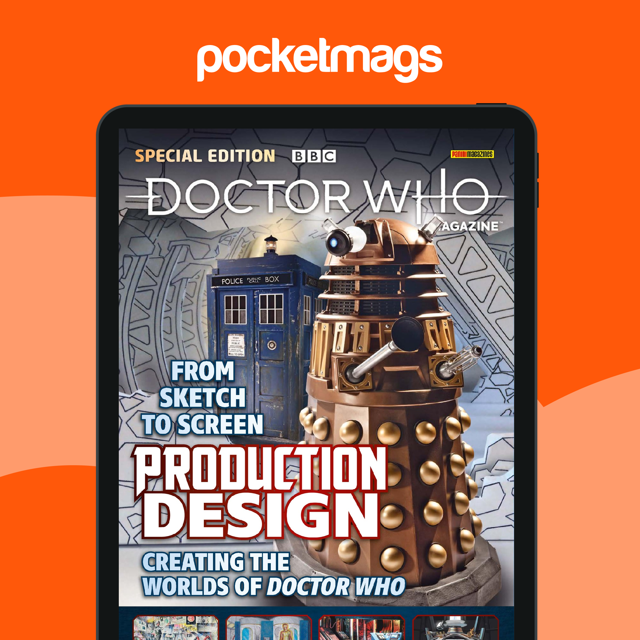 Doctor Who Magazine - DWM Special 55: - Production Design Édition spéciale
