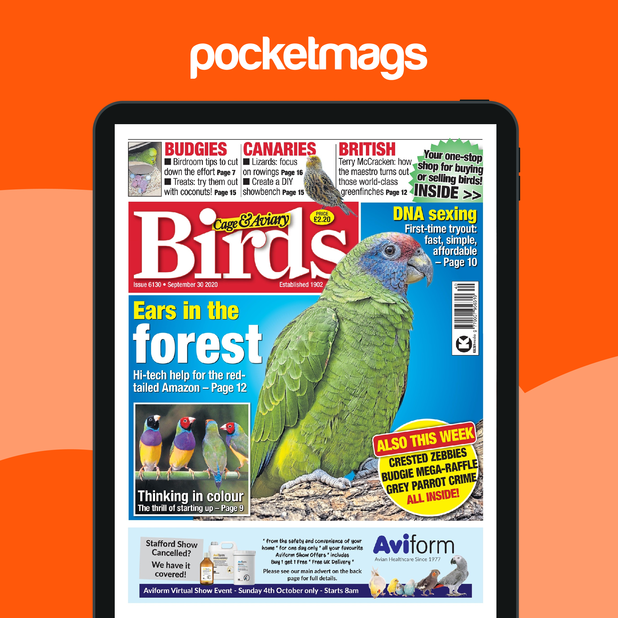 Cage & Aviary Birds Magazine - 30-09-2020 Edición anterior