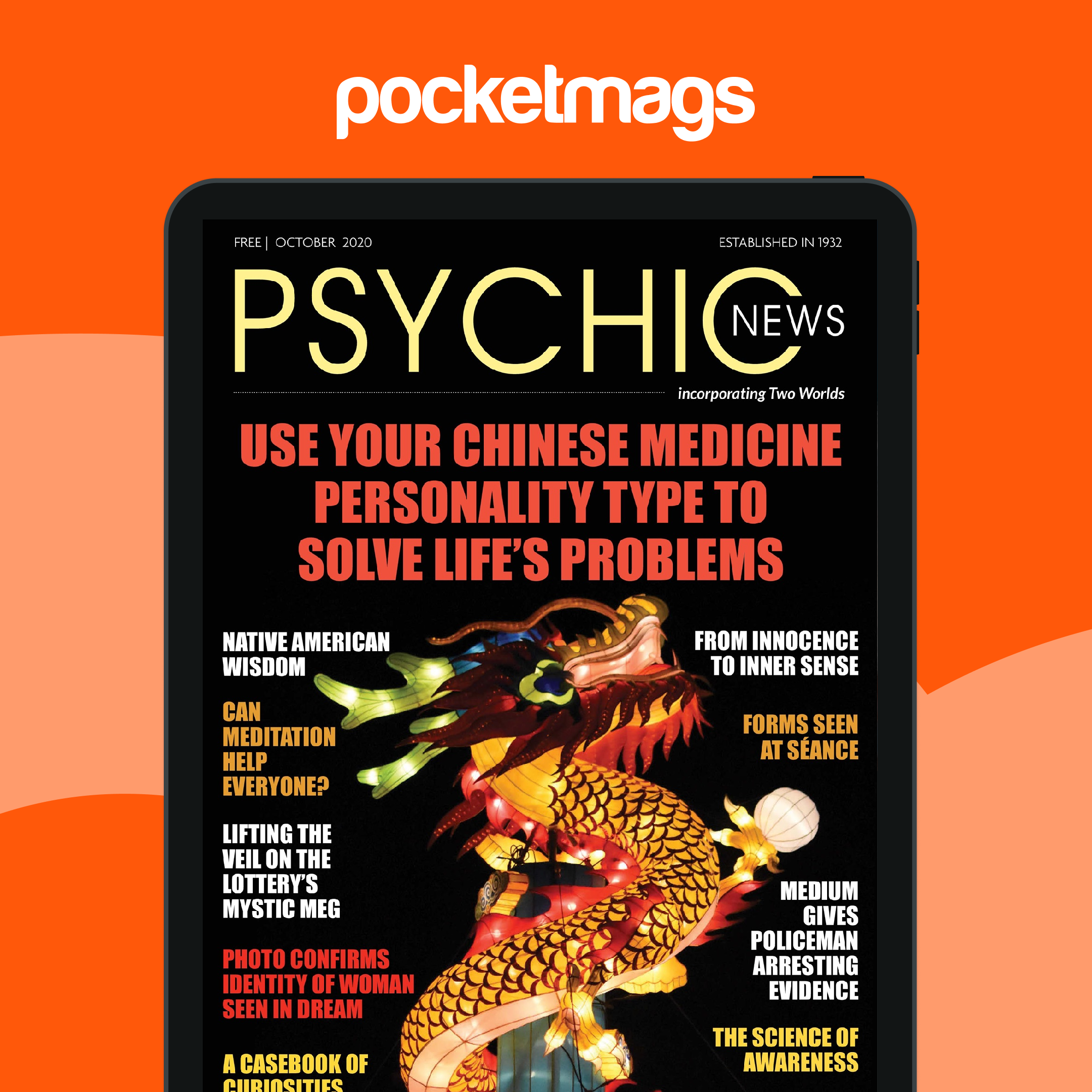 Psychic News Magazine - October 2020 Back Issue