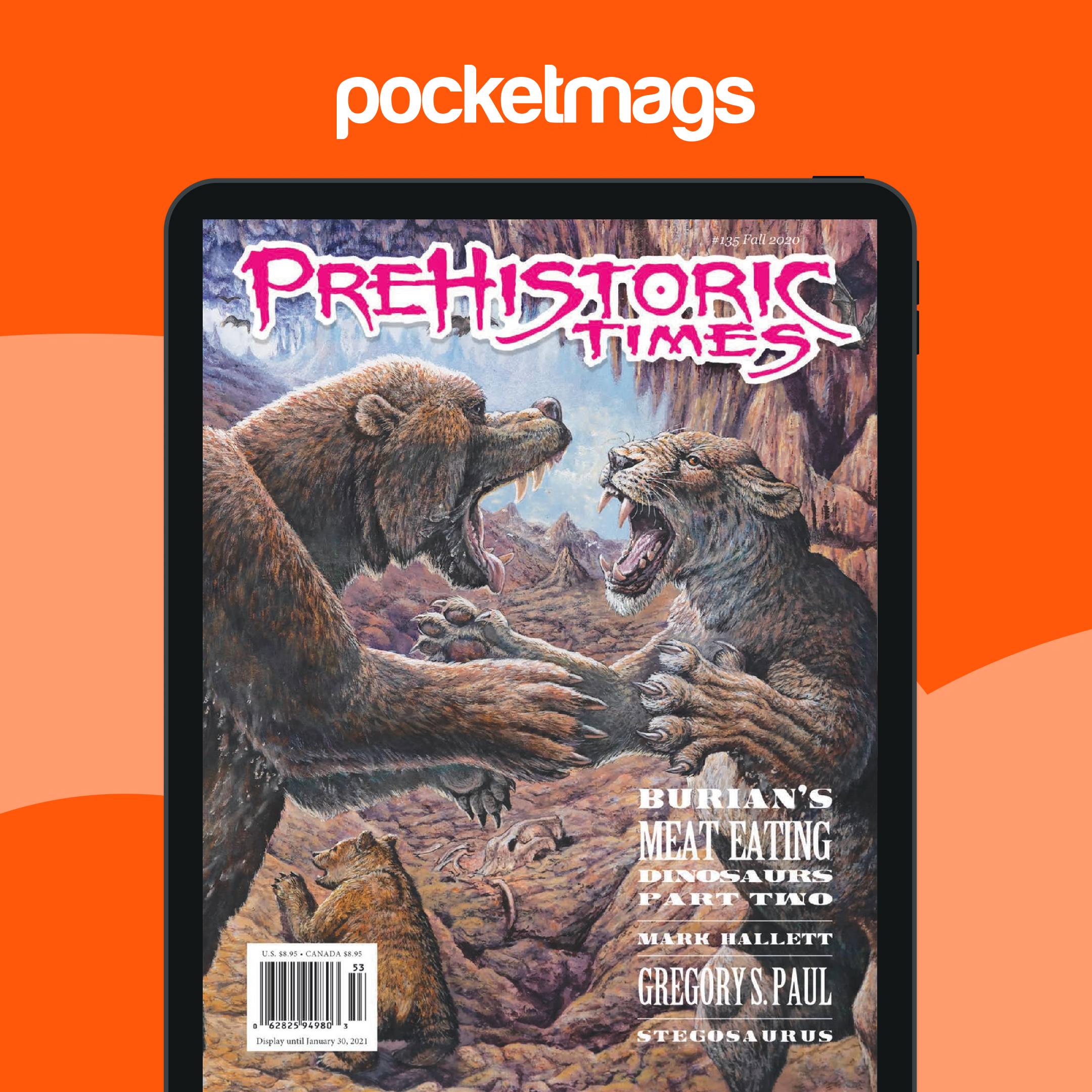 Prehistoric Times Magazine - Fall 2020 #135 Edición anterior