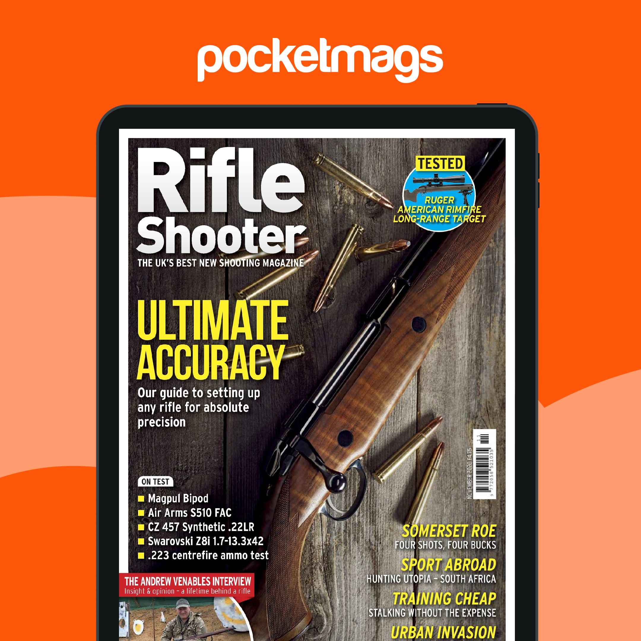 Rifle Shooter Magazine - NOV 20 Edição anterior
