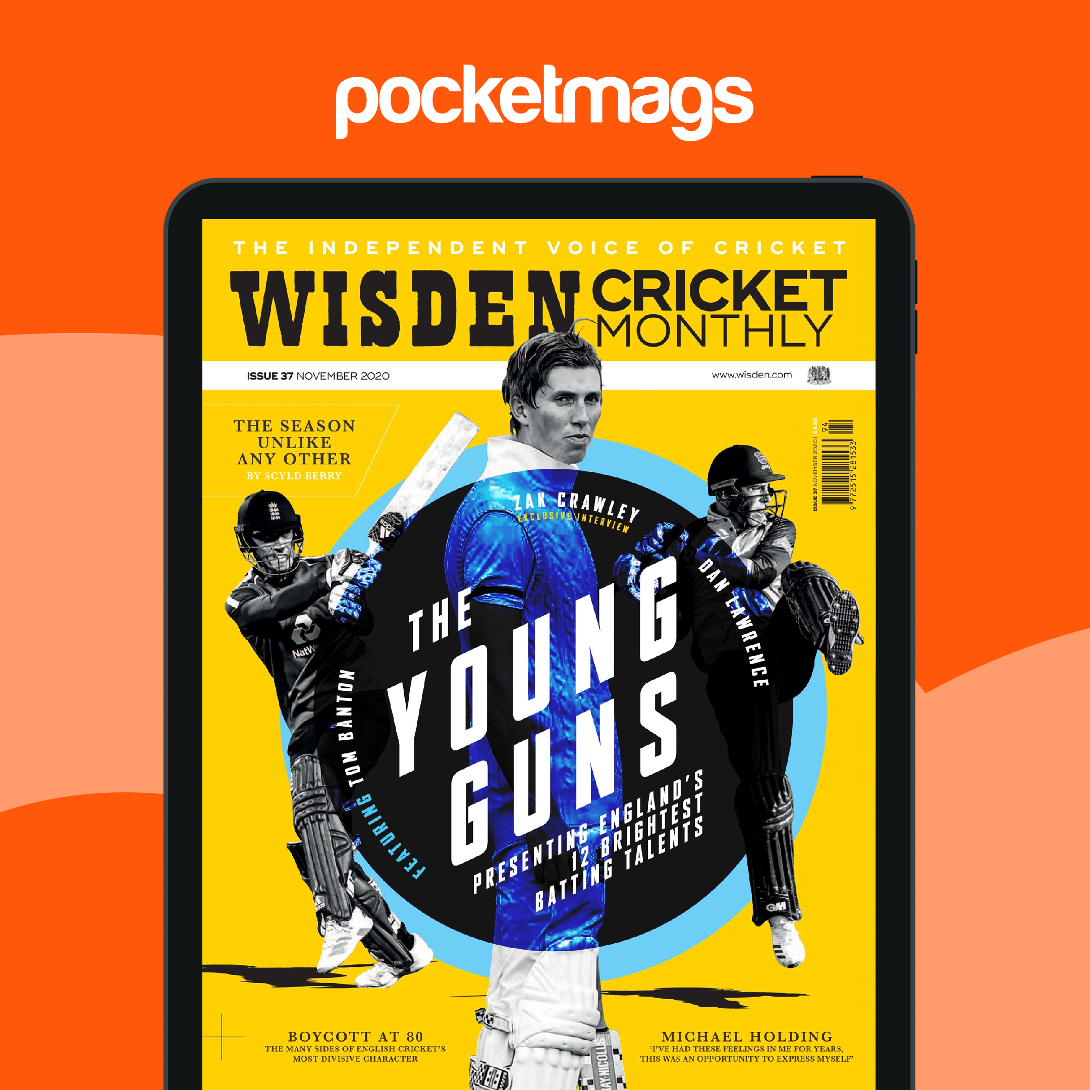 Wisden Cricket Monthly Magazine - November 2020 Back Issue