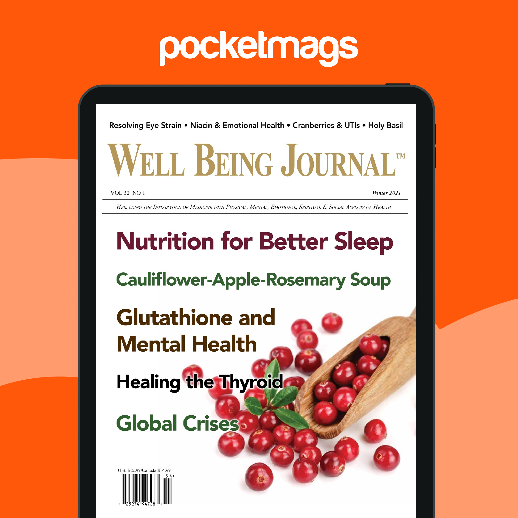 Well Being Journal Magazine - Winter 2021 Back Issue
