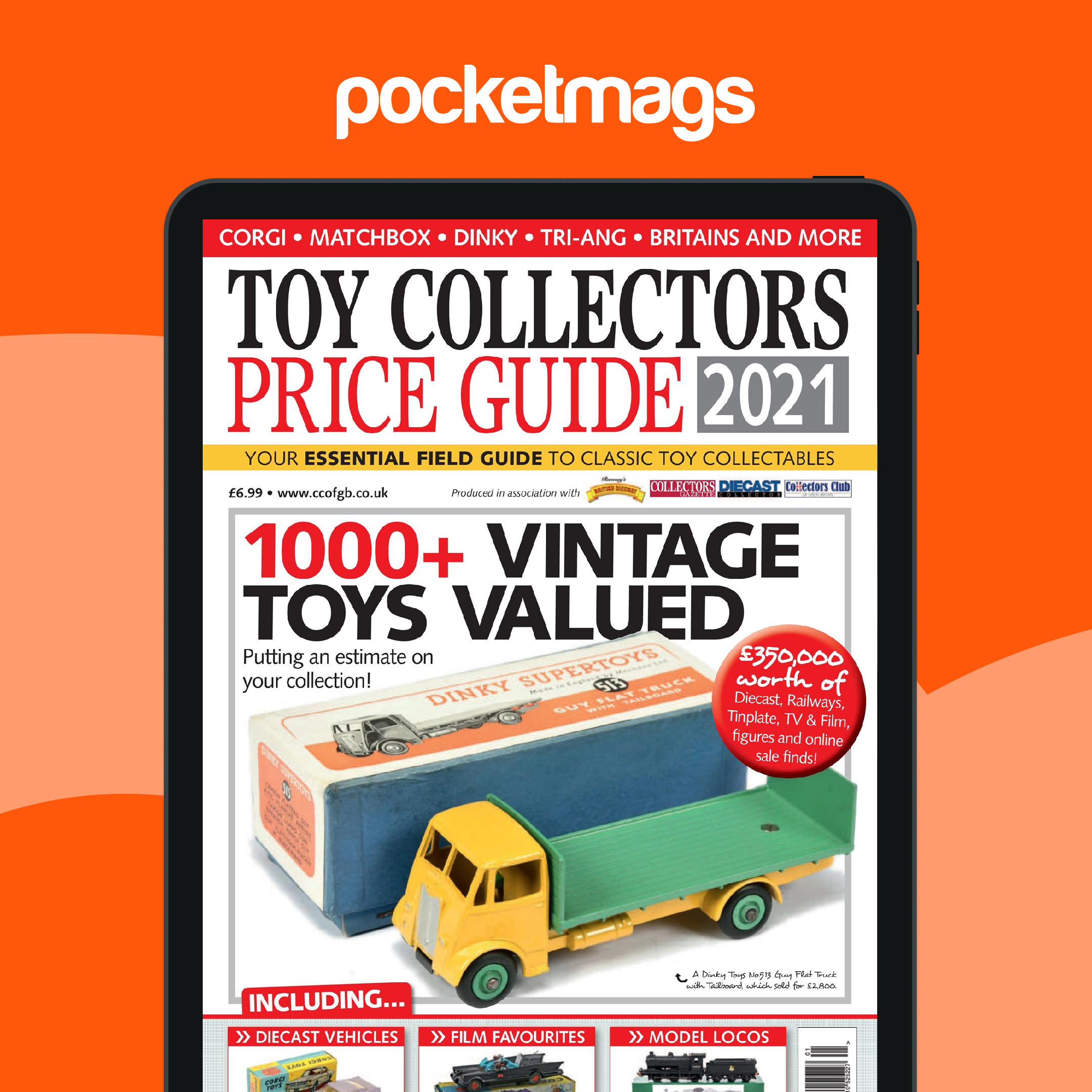 Toy Collectors Price Guide Magazine - Price Guide 2021 Edición anterior
