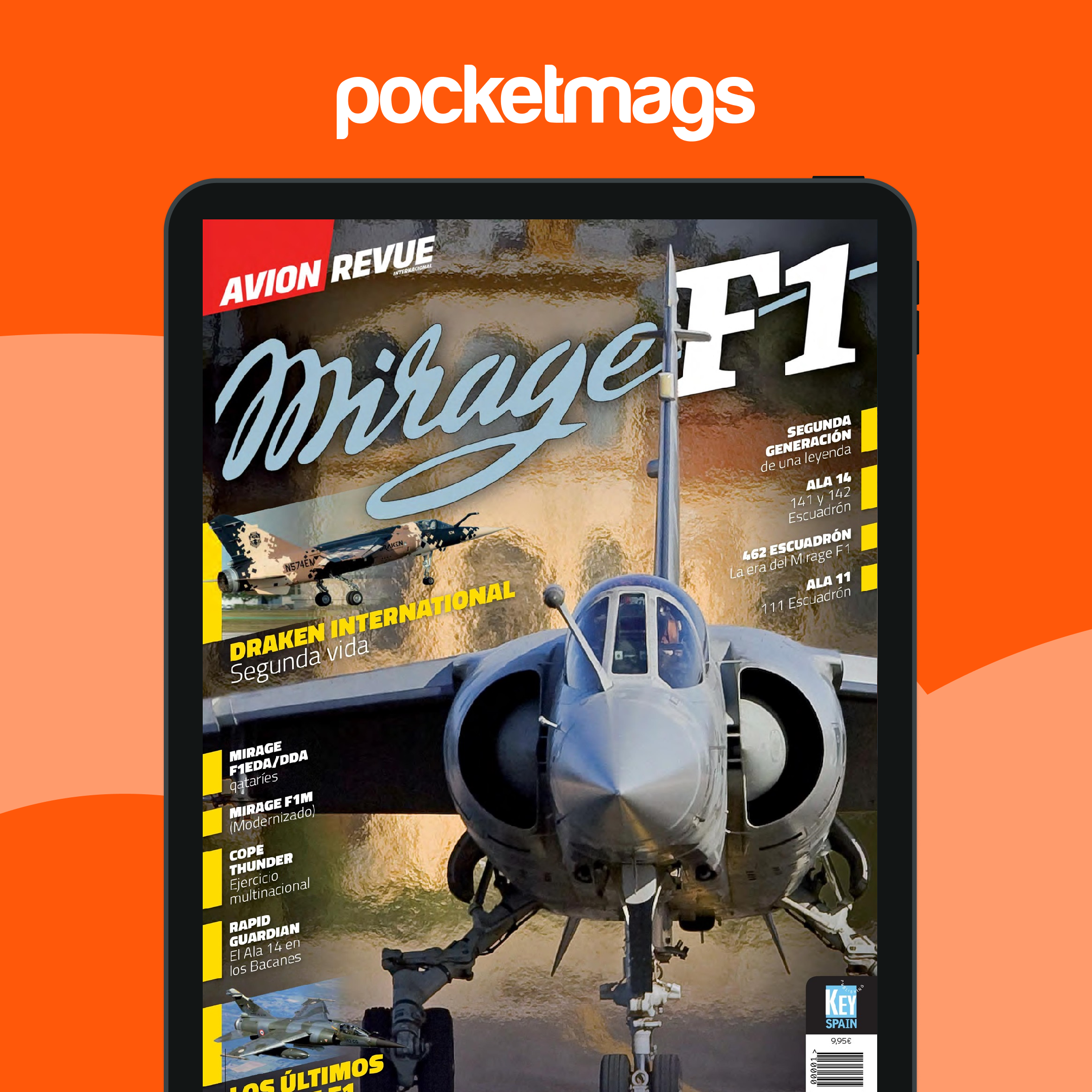 Avion Revue Internacional Magazine - Mirage F1: En el Ejército del Aire ...