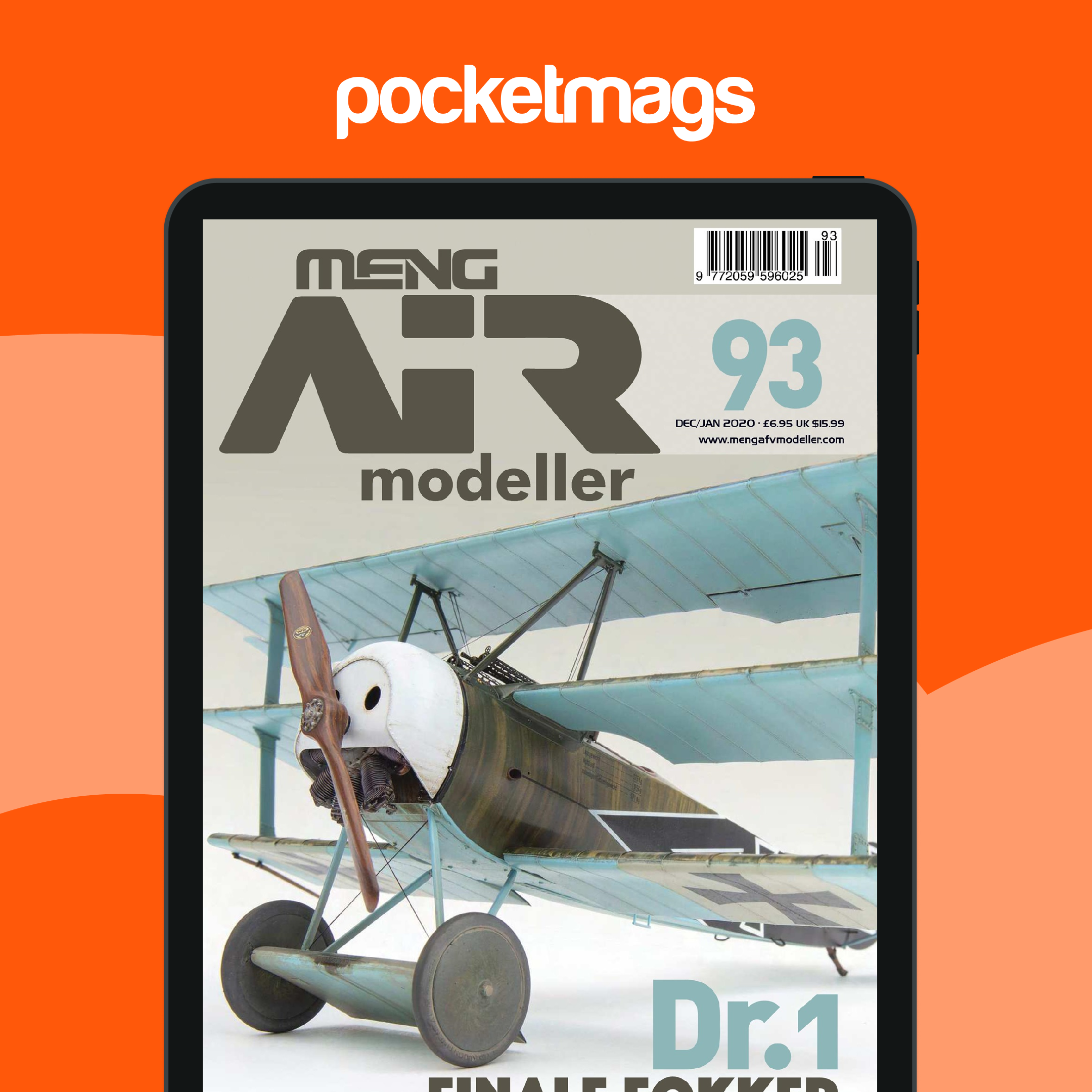Meng AIR Modeller Magazine - AIR MODELLER 93 Back Issue