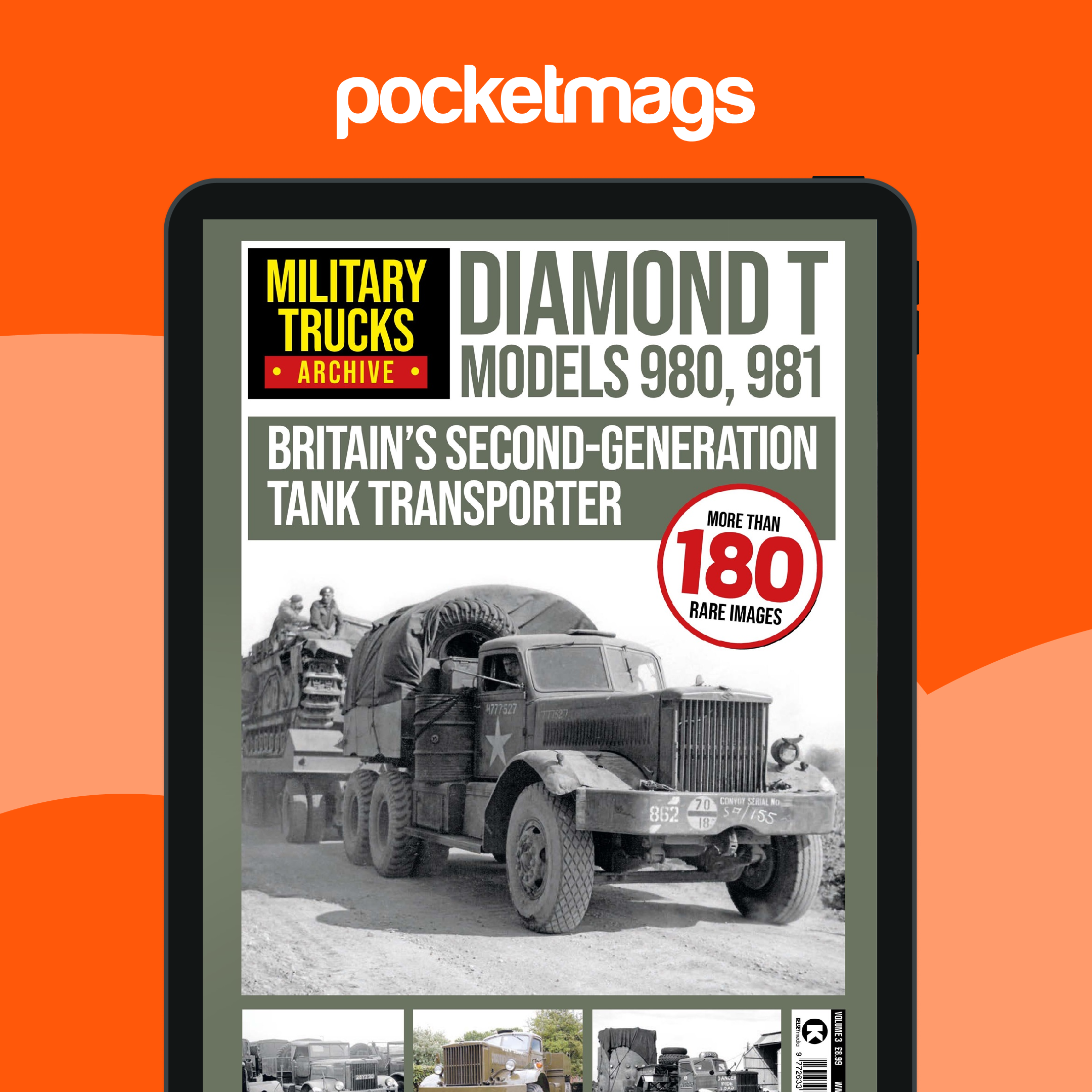 Military Vehicles Archive Magazine - Diamond T Models Back Issue