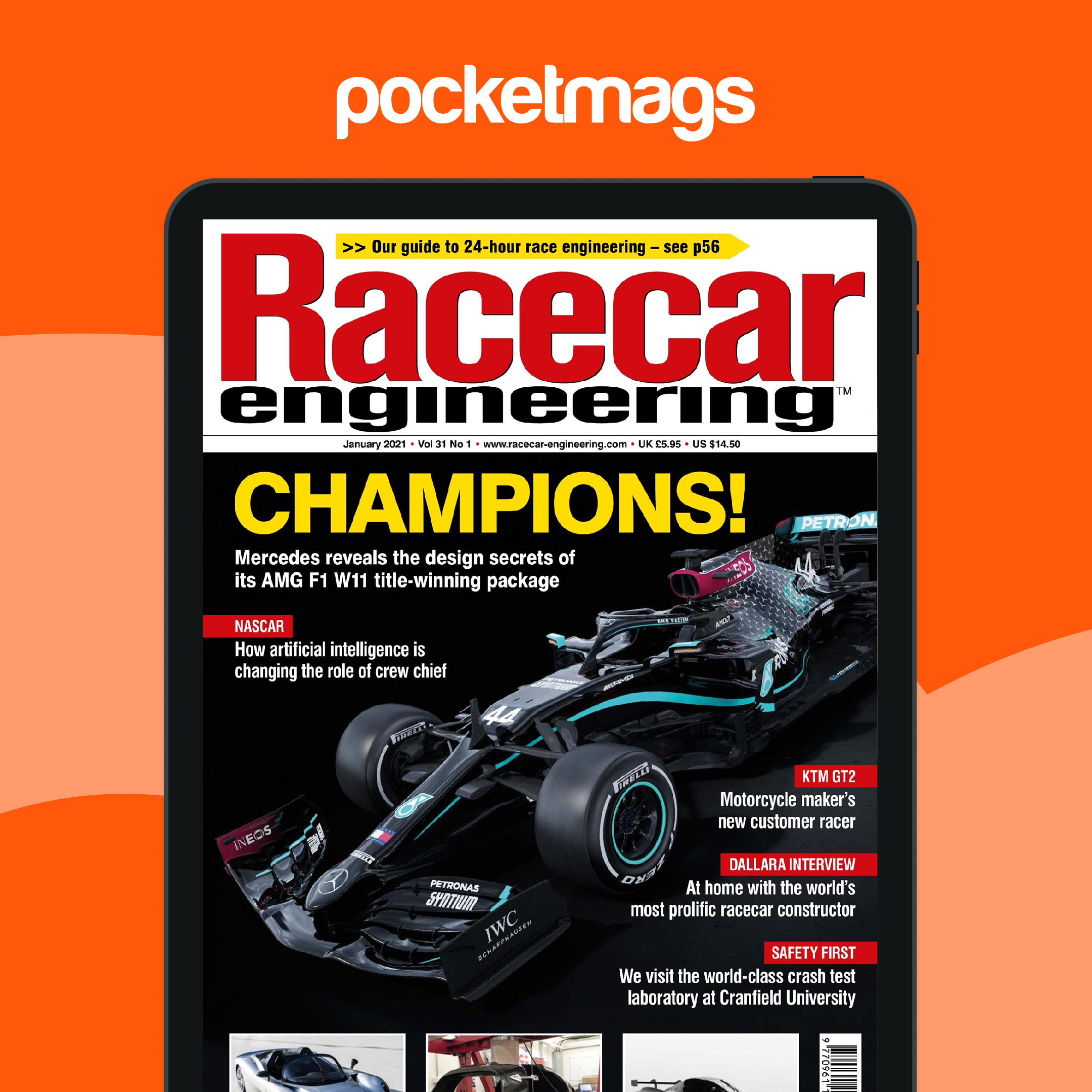 Racecar Engineering Magazine - January 2021 Retour à l'édition précédente