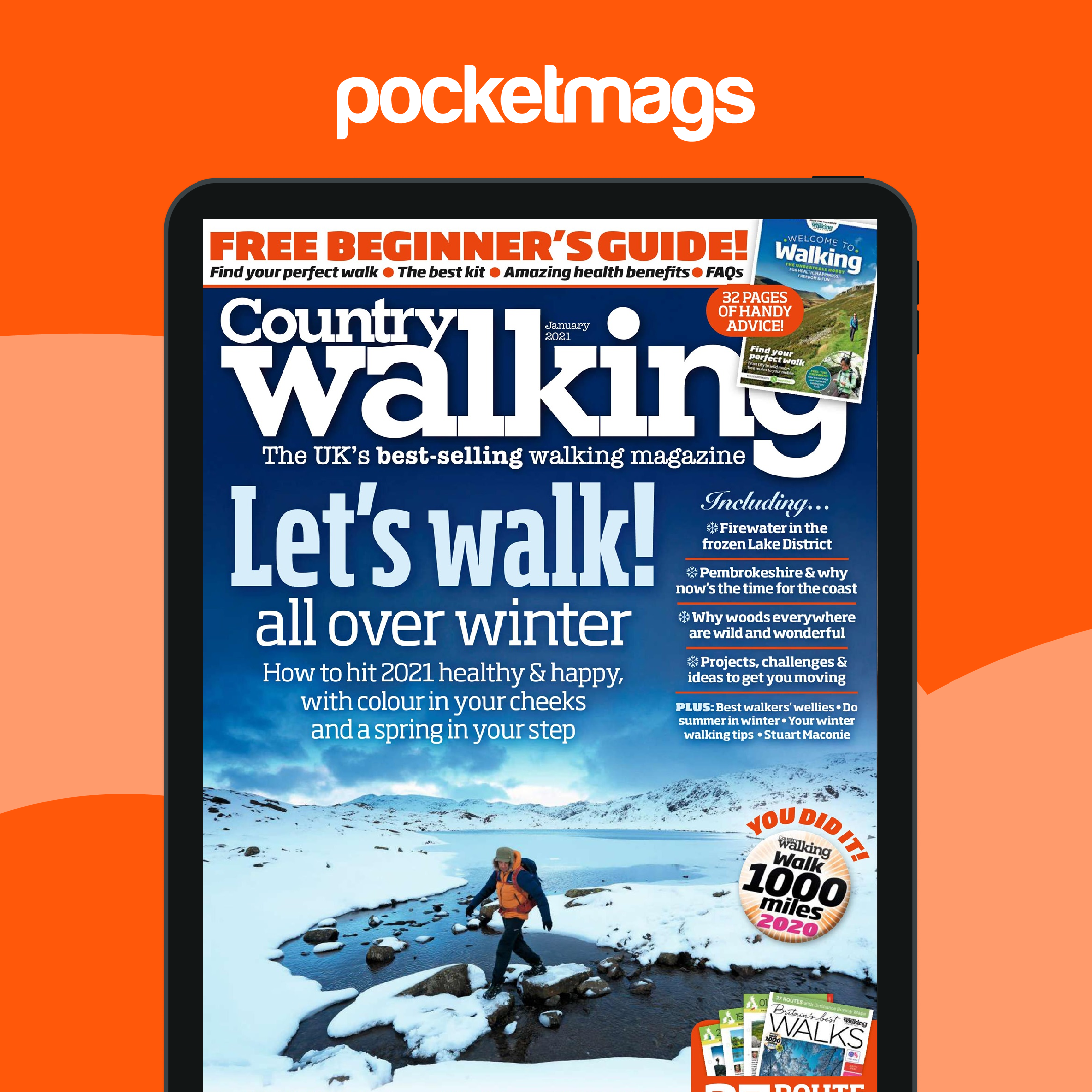Country Walking Magazine - January 2021 Back Issue